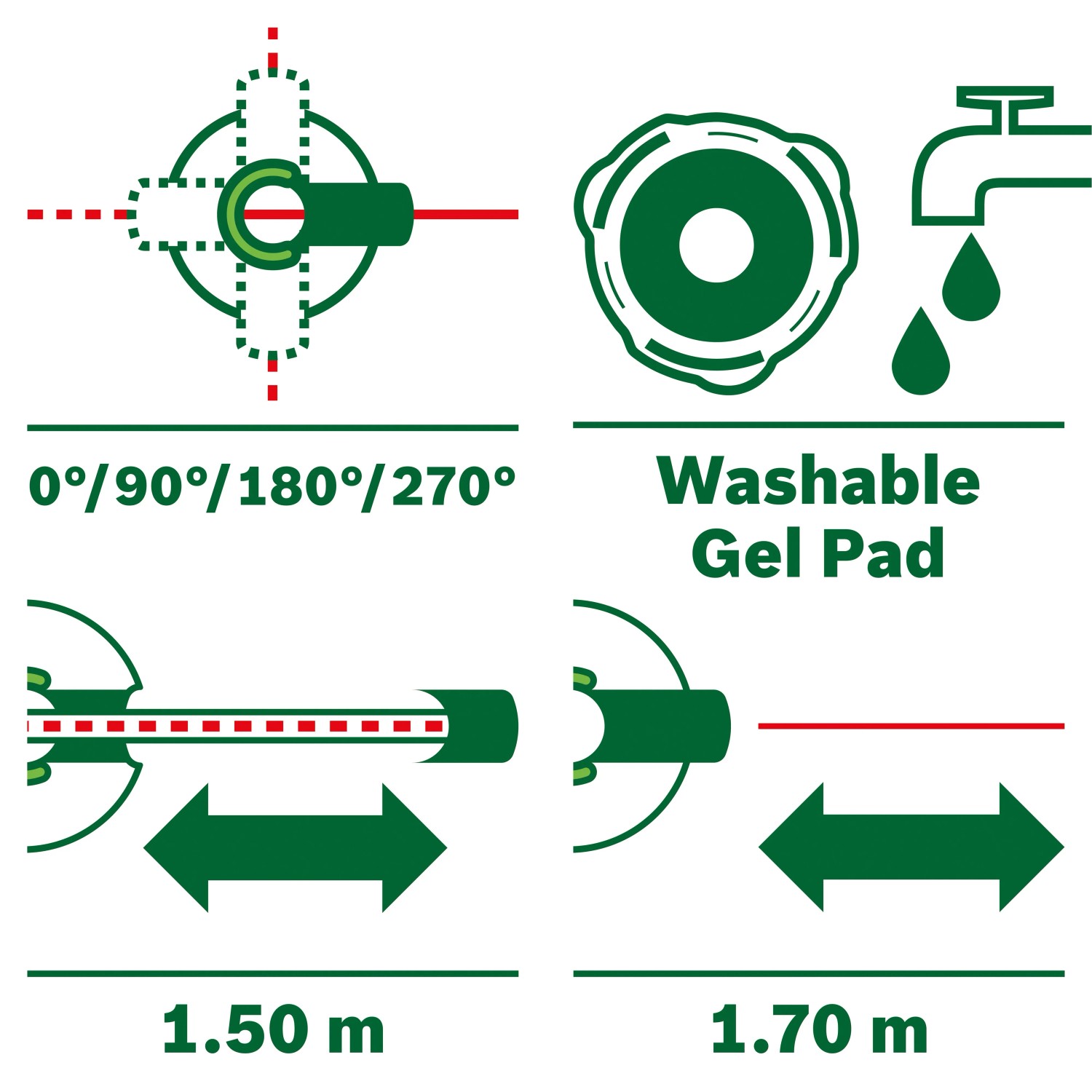 Bosch Linienlaser Atino selbsthaftend kaufen bei OBI