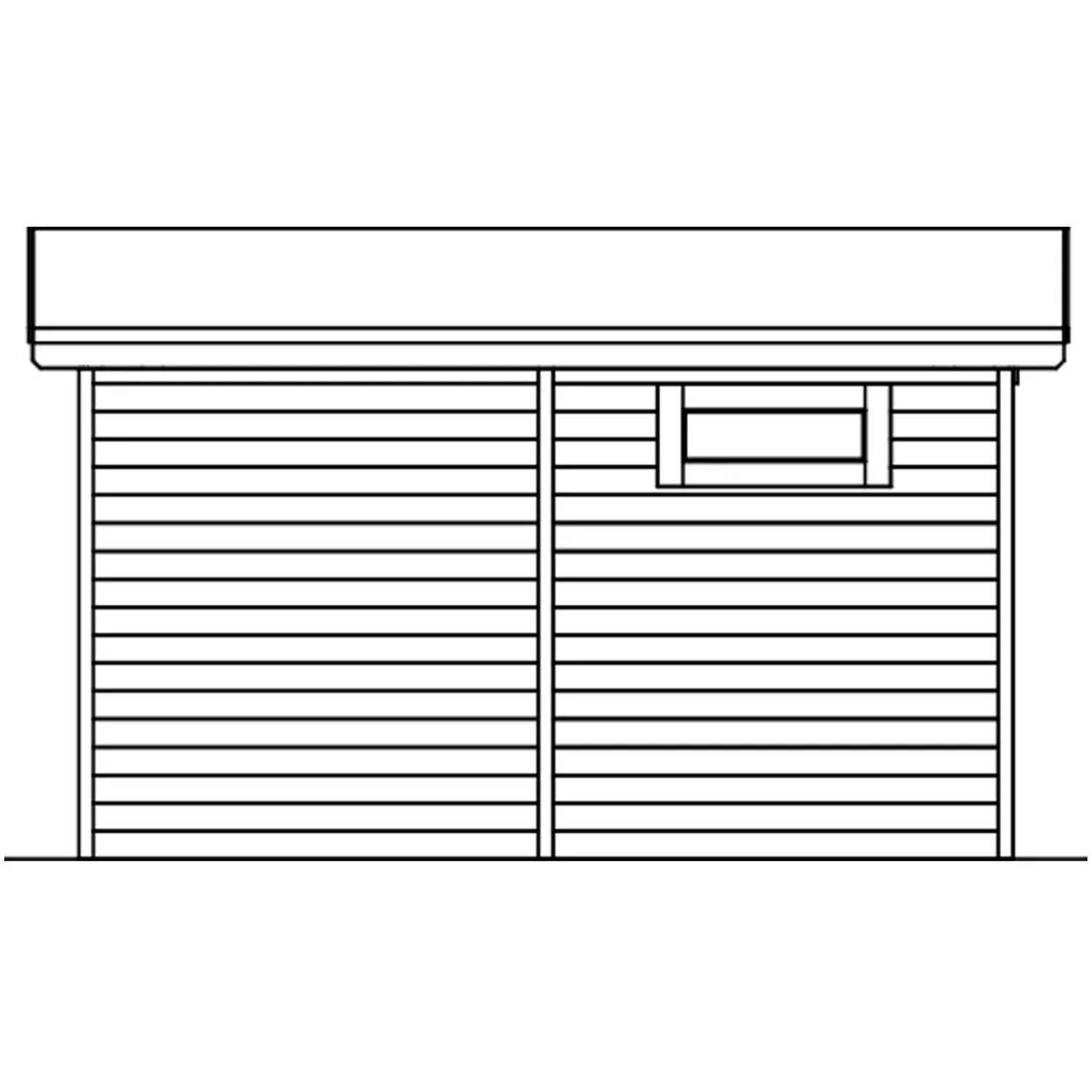 Skan Holz Holzunterstand Vimmerby 370 x 250 cm kaufen bei OBI