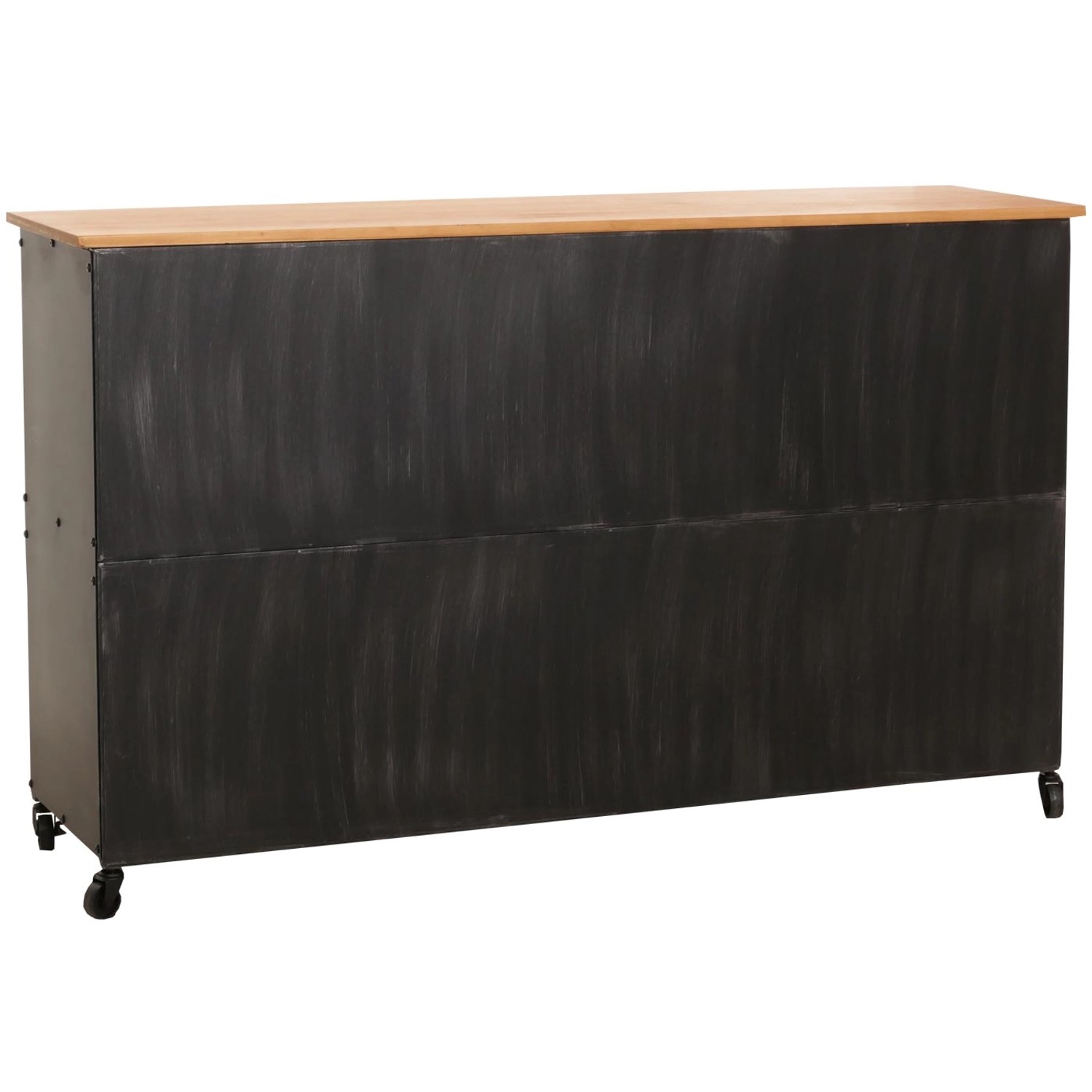 MCW Sideboard N28 Schwarz Natur kaufen bei OBI
