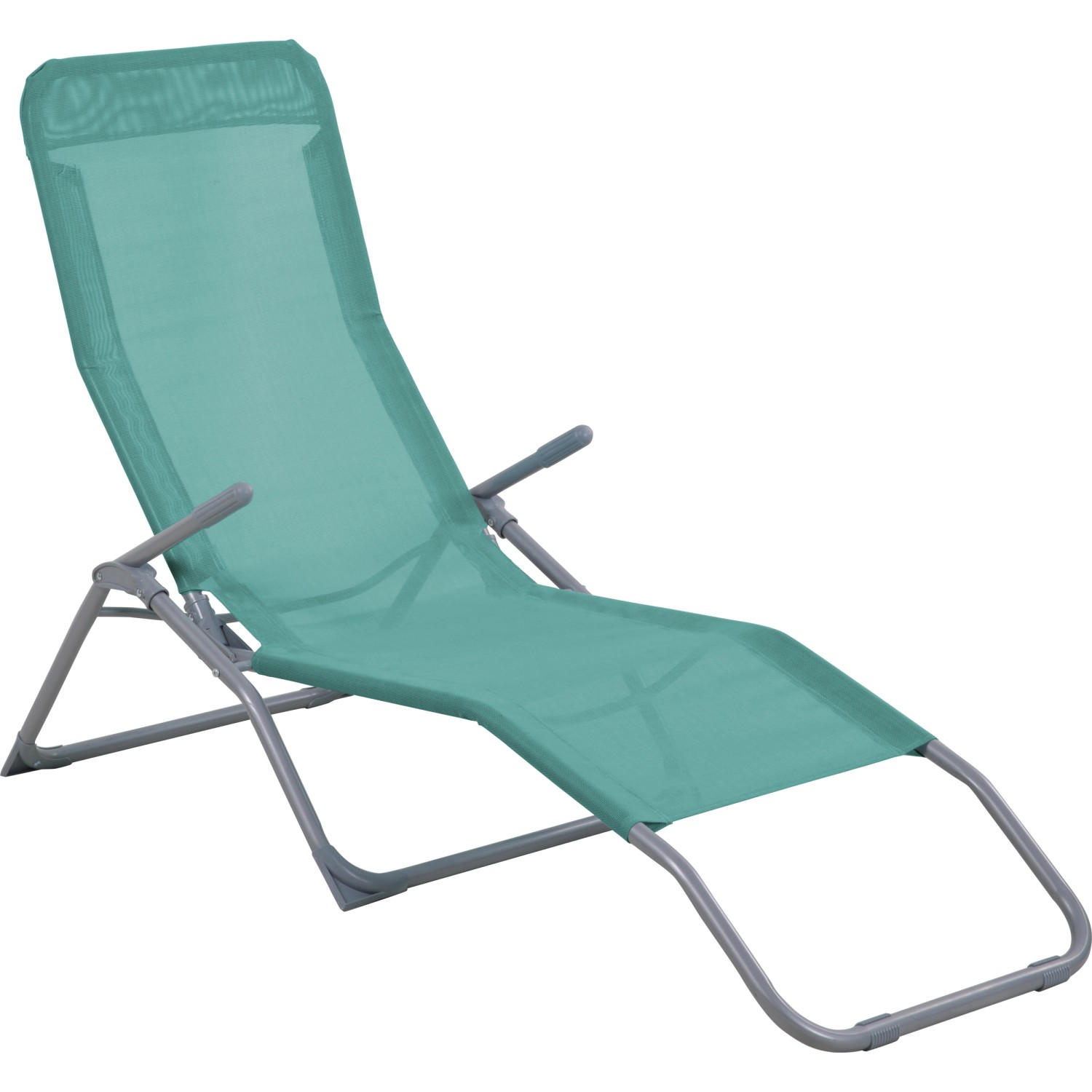 Sonnenliege Tanguro Textilen-Bespannung Türkis kaufen bei OBI