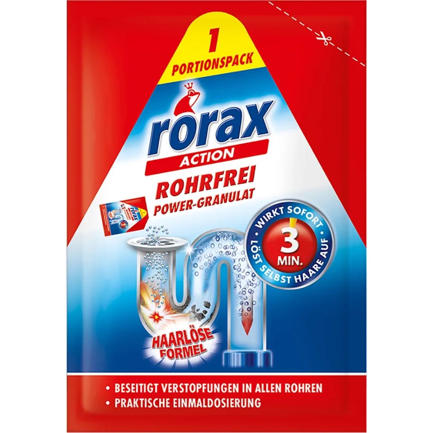 Rorax Rohrfrei Power-Granulat 60 g (One shot) kaufen bei OBI
