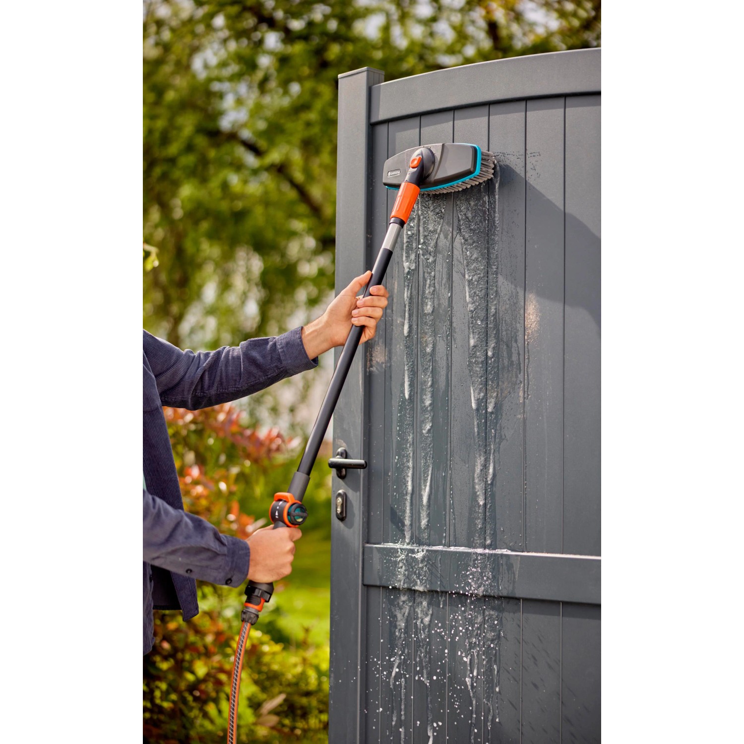 Gardena Reinigungsstiel Cleansystem S 90 cm Anthrazit kaufen bei OBI