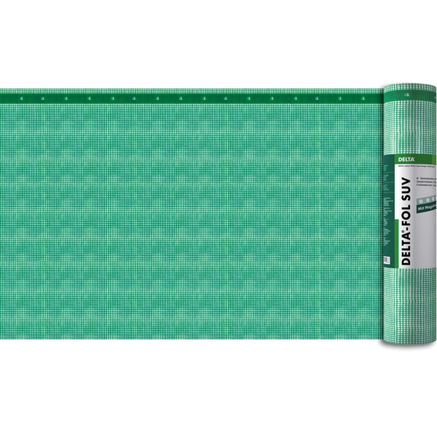Delta Gitterfolie Fol Suv mit Nagelrand Breite 4 m Quadratmeterware ...