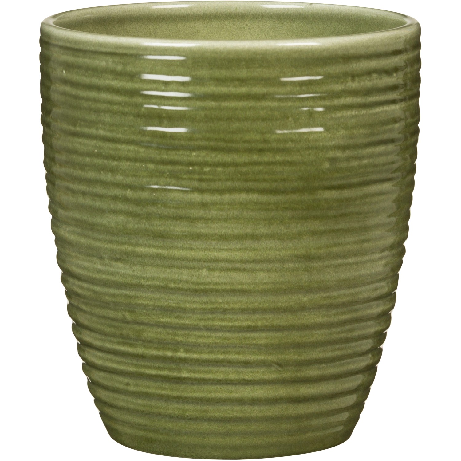 Scheurich Orchideengefäß Glass Olive Ø 12,3 cm x 14 cm kaufen bei OBI