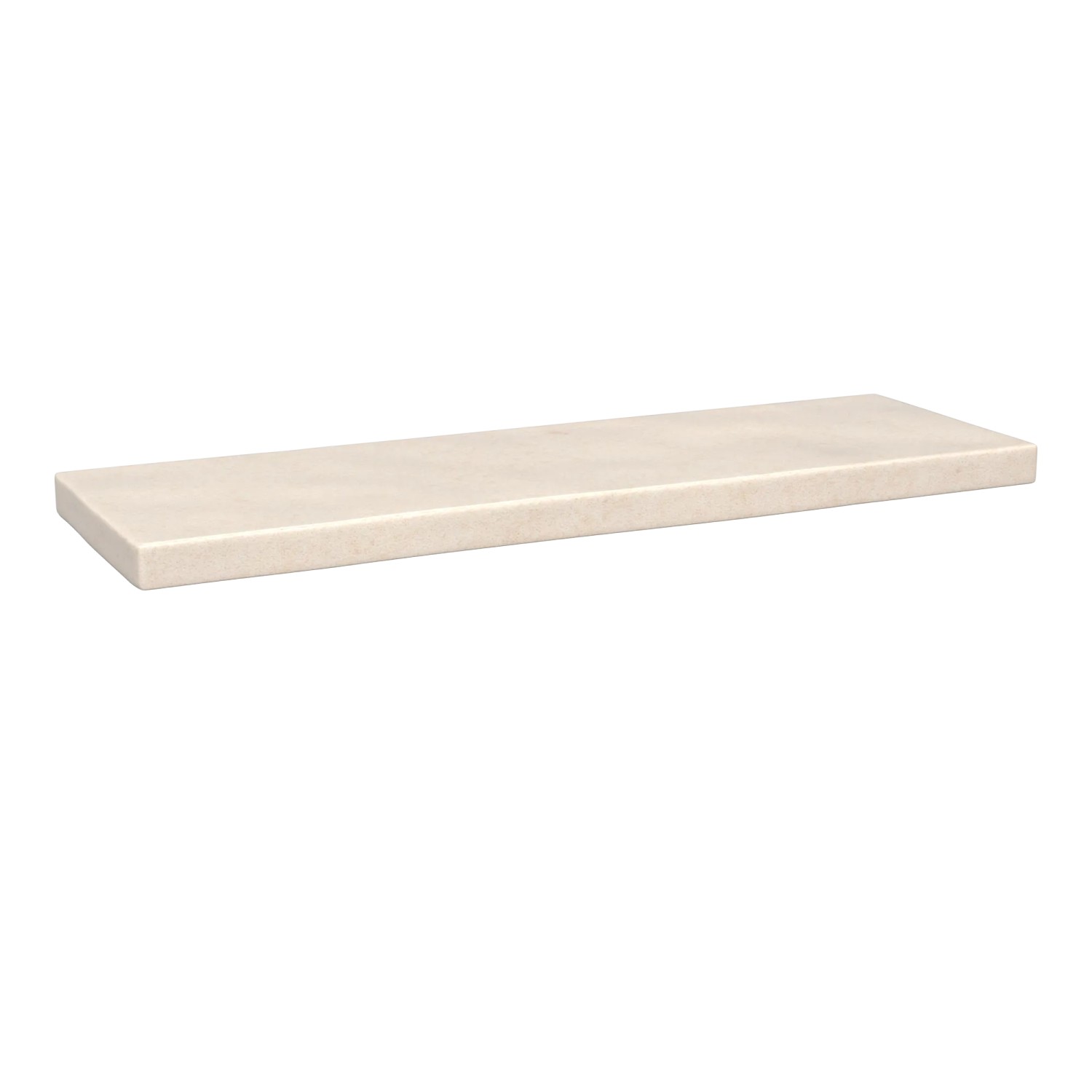 Wandfliese Nolita Steingut Beige Glasiert Glänzend 6,5 cm x 20 cm ...