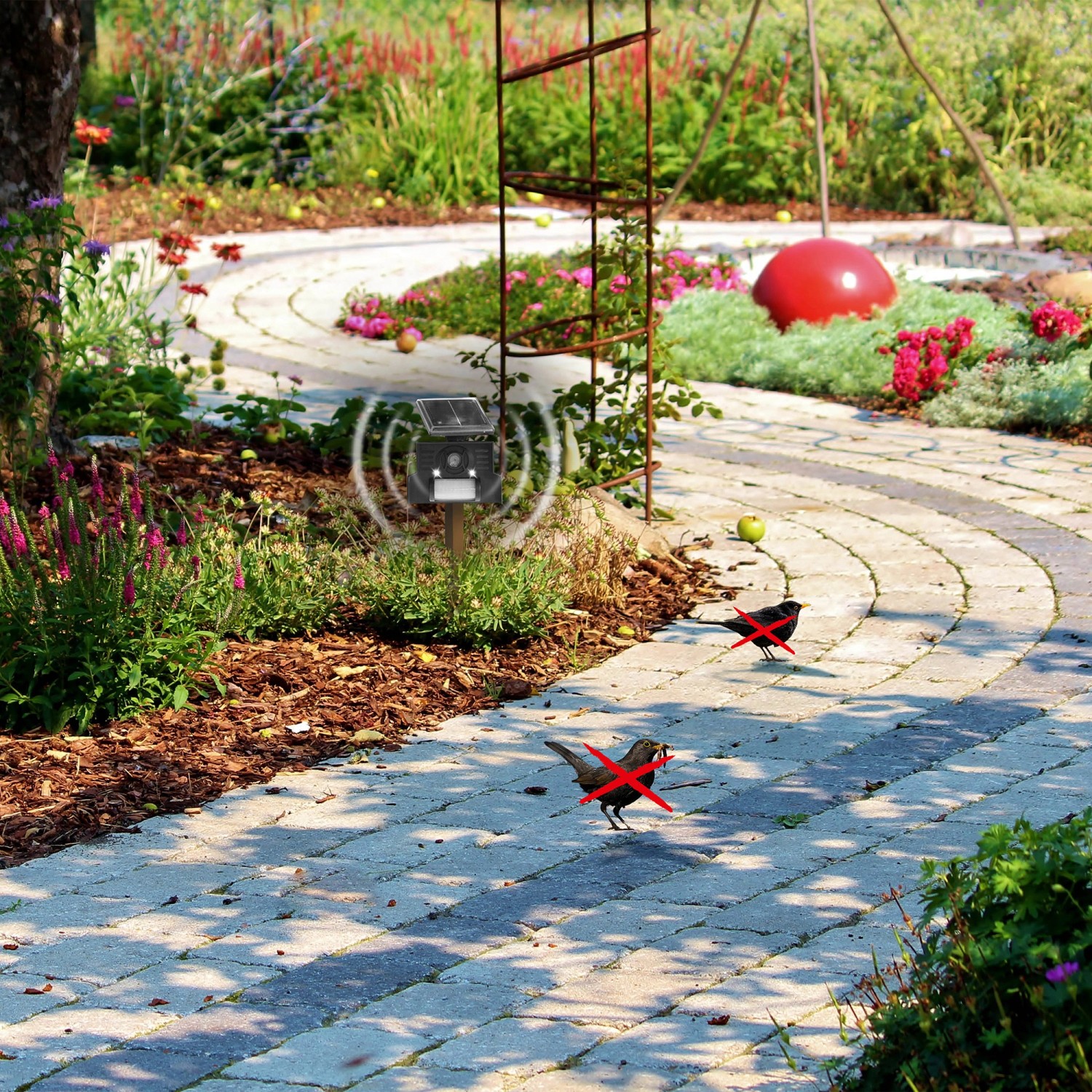 Gardigo Solar Vogel-Abwehr kaufen bei OBI