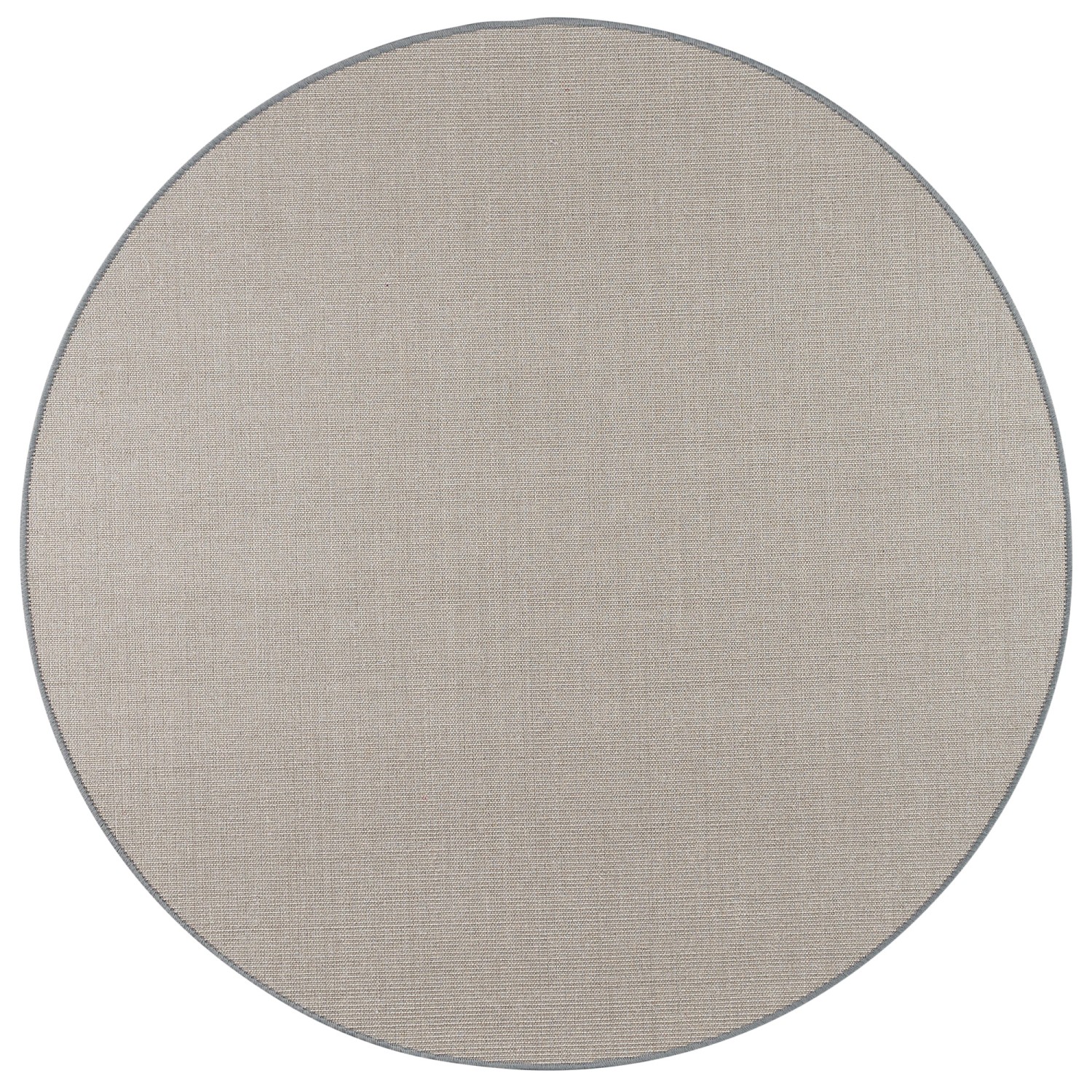 Snapstyle Sisal Natur Teppich Rund Grau 160x160cm kaufen bei OBI