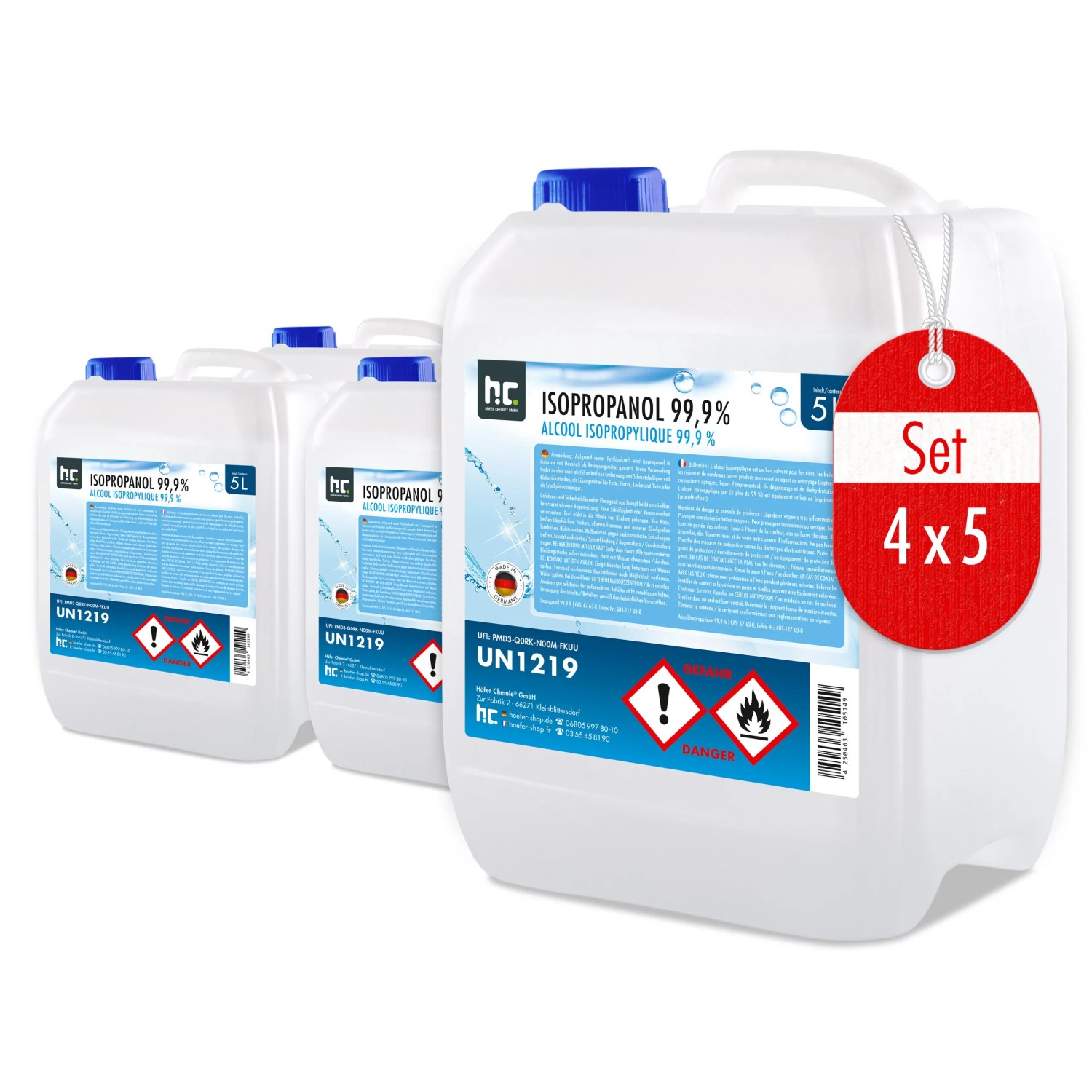 Höfer Chemie IPA 99,9% 48 x 5 l kaufen bei OBI
