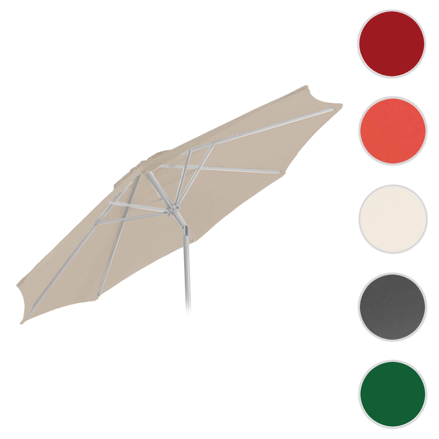 MCW Ersatz-Bezug für Sonnenschirm Asti Ø 3m Creme kaufen bei OBI
