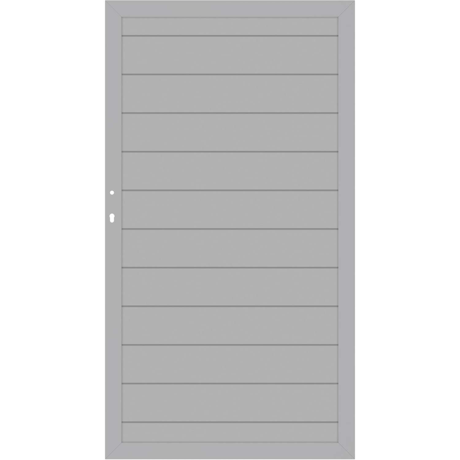 TraumGarten Einzeltor System Alu Plus Silber 98 cm x 180 cm kaufen bei OBI