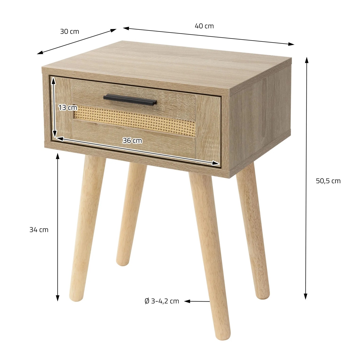 Nachttisch 30 Cm Breit