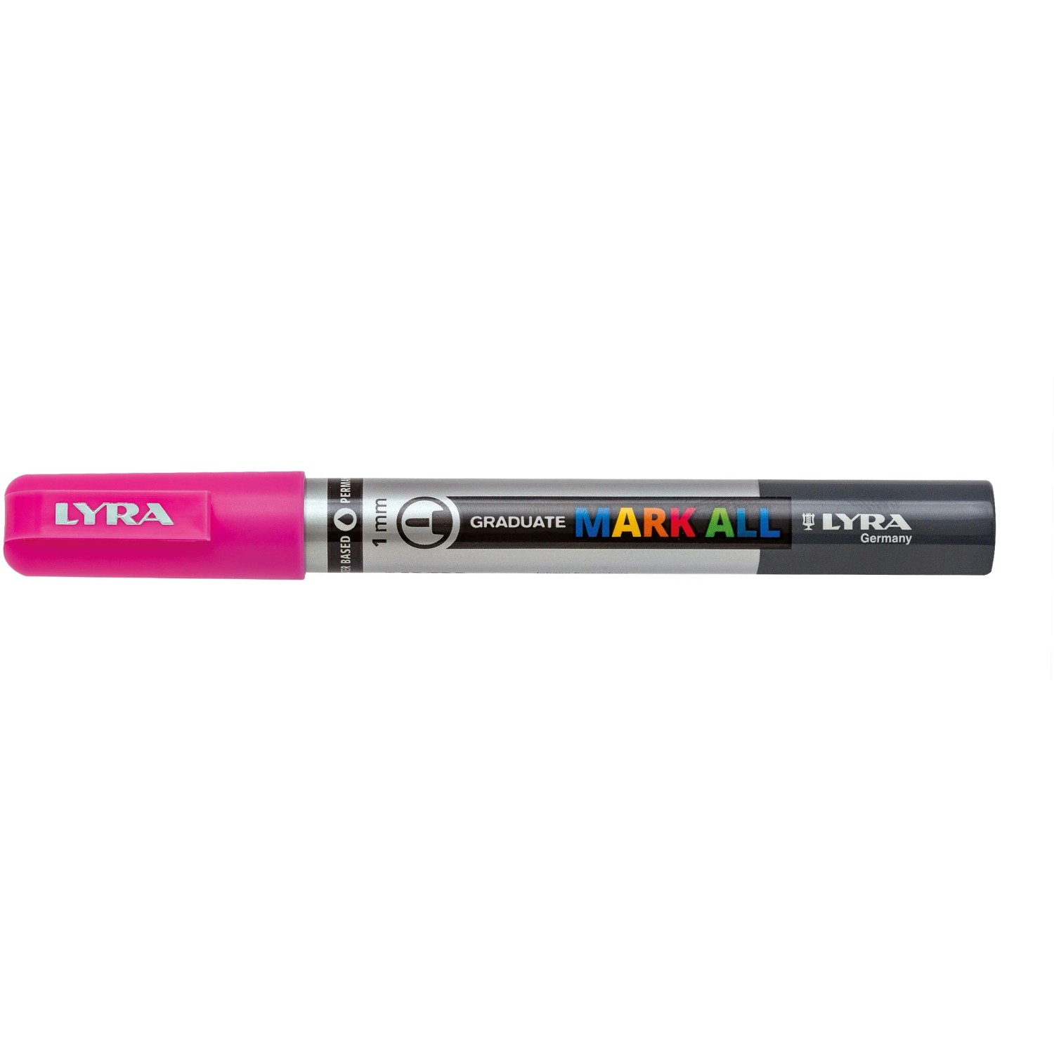 LYRA Mark All Marker für alle Oberflächen Permanent Rundspitze 1mm ...
