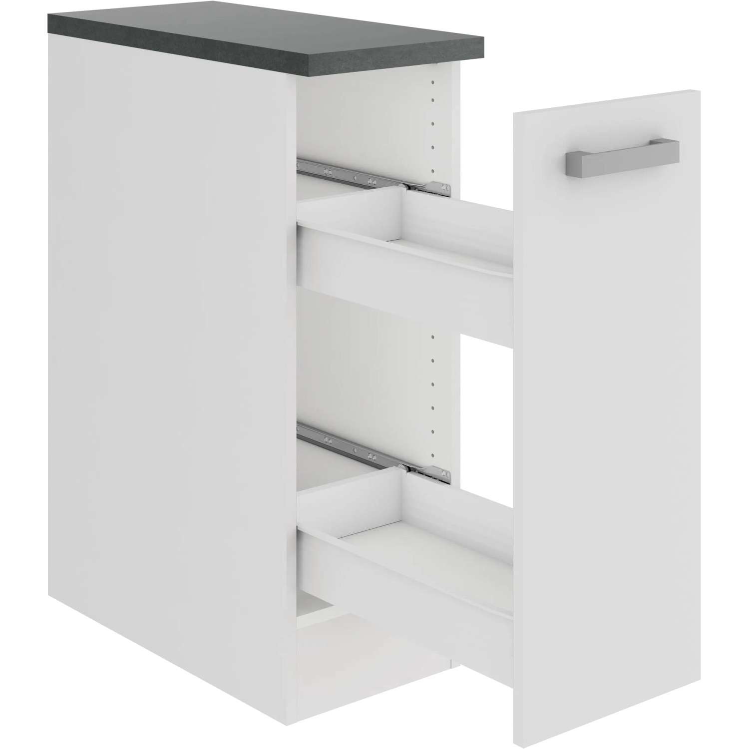 OPTIFIT Oslo214 Unterschrank 30 cm Feinstruktur Weiß kaufen bei OBI