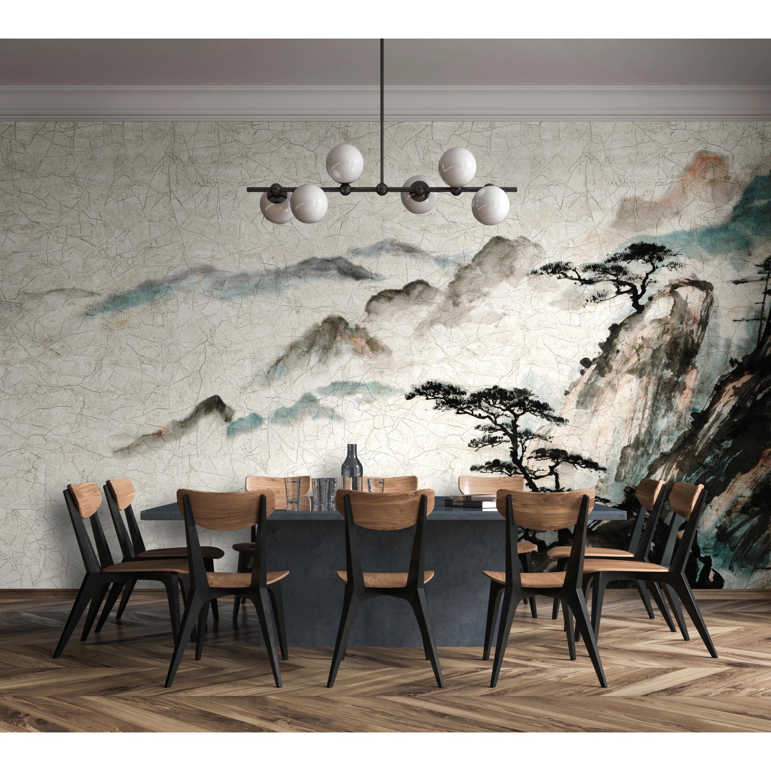 Marburg Fototapete Smart Art Gallery 4 Grafisch Modern Grau-Beige FSC ...