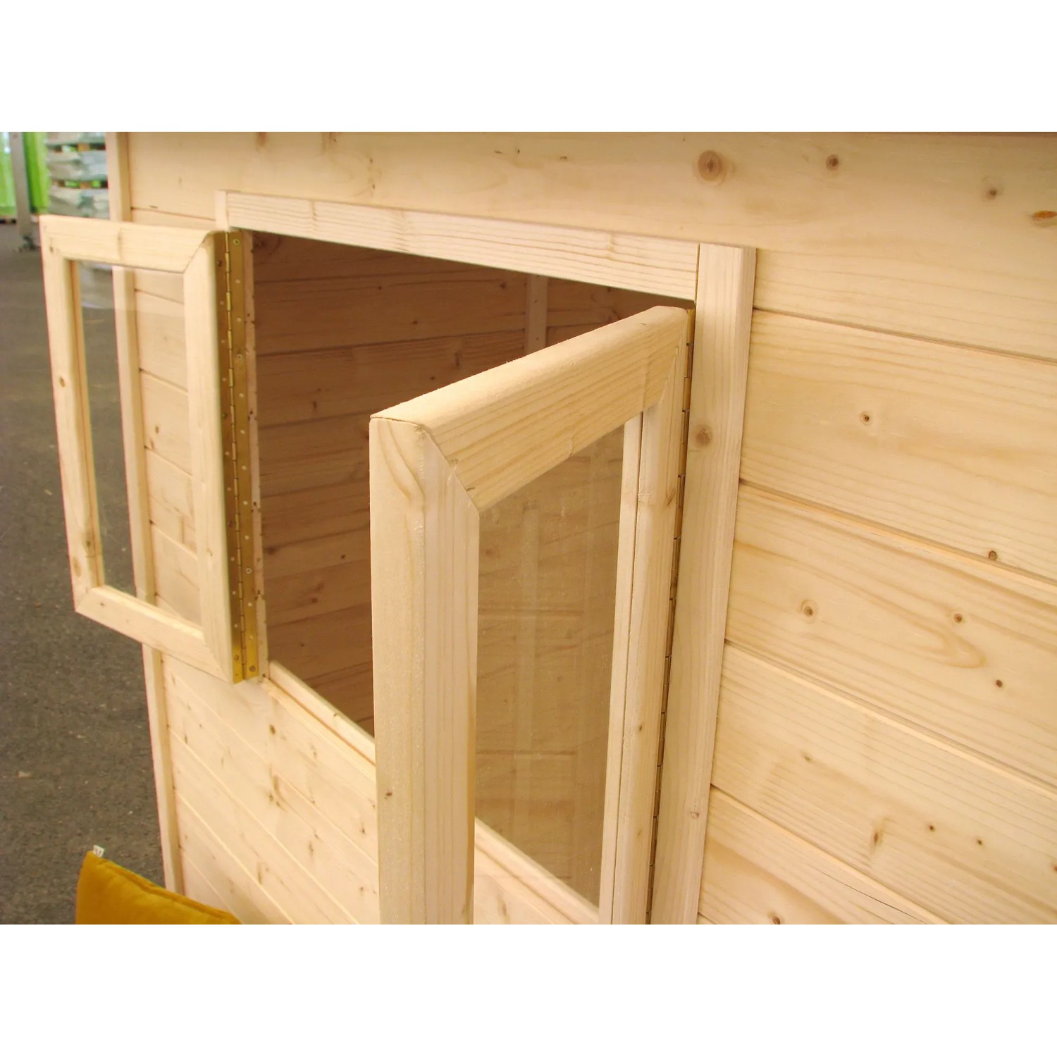 Soulet Kinderspielhaus Garance 162 cm x 141 cm x 127 cm Natur ...