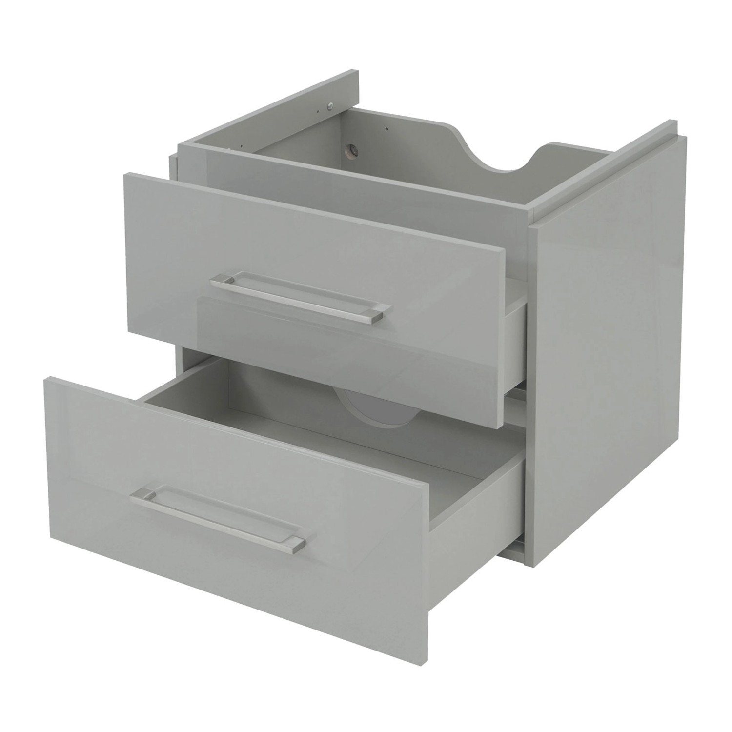 MCW Premium Waschbeckenunterschrank D16 60cm Grau kaufen bei OBI