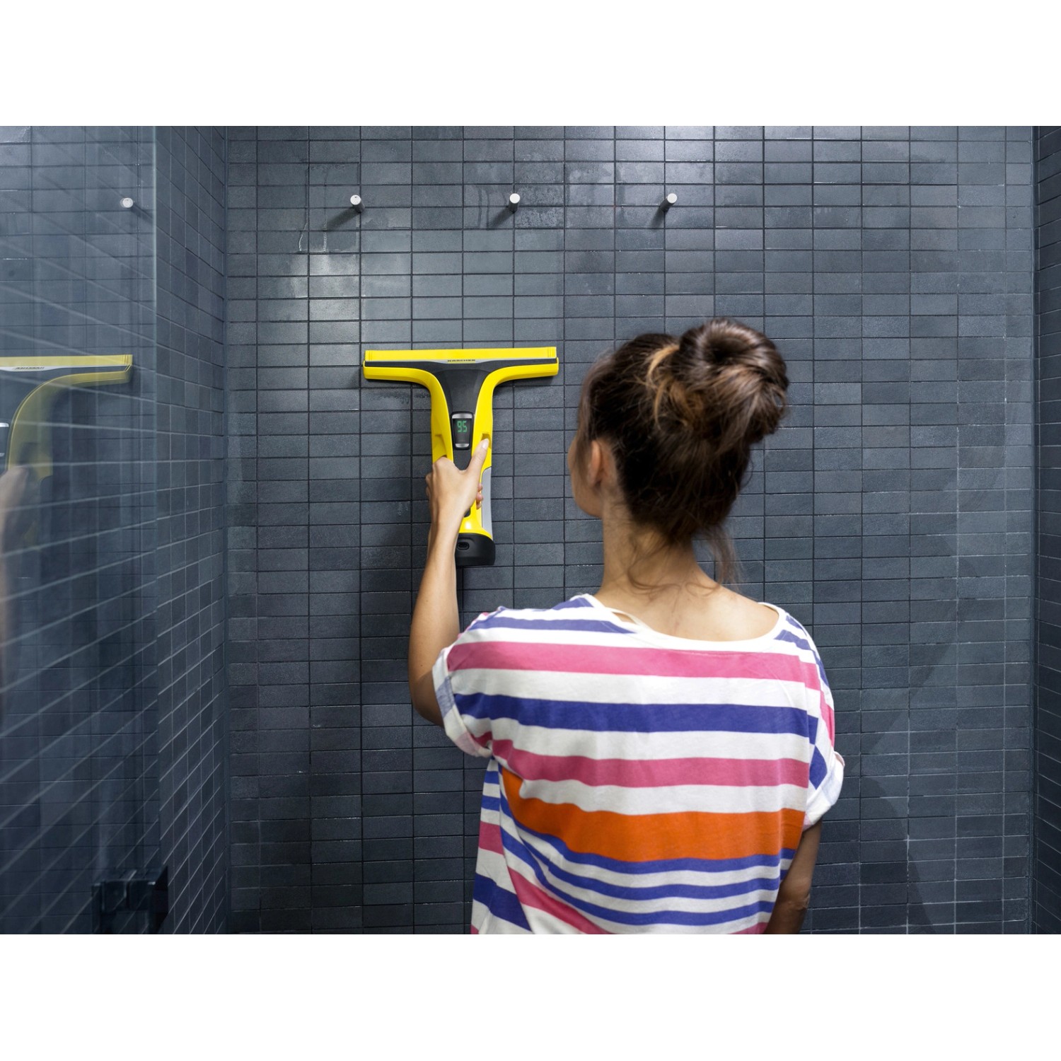 Kärcher Akku-Fenstersauger WV 6 Plus P Gelb kaufen bei OBI