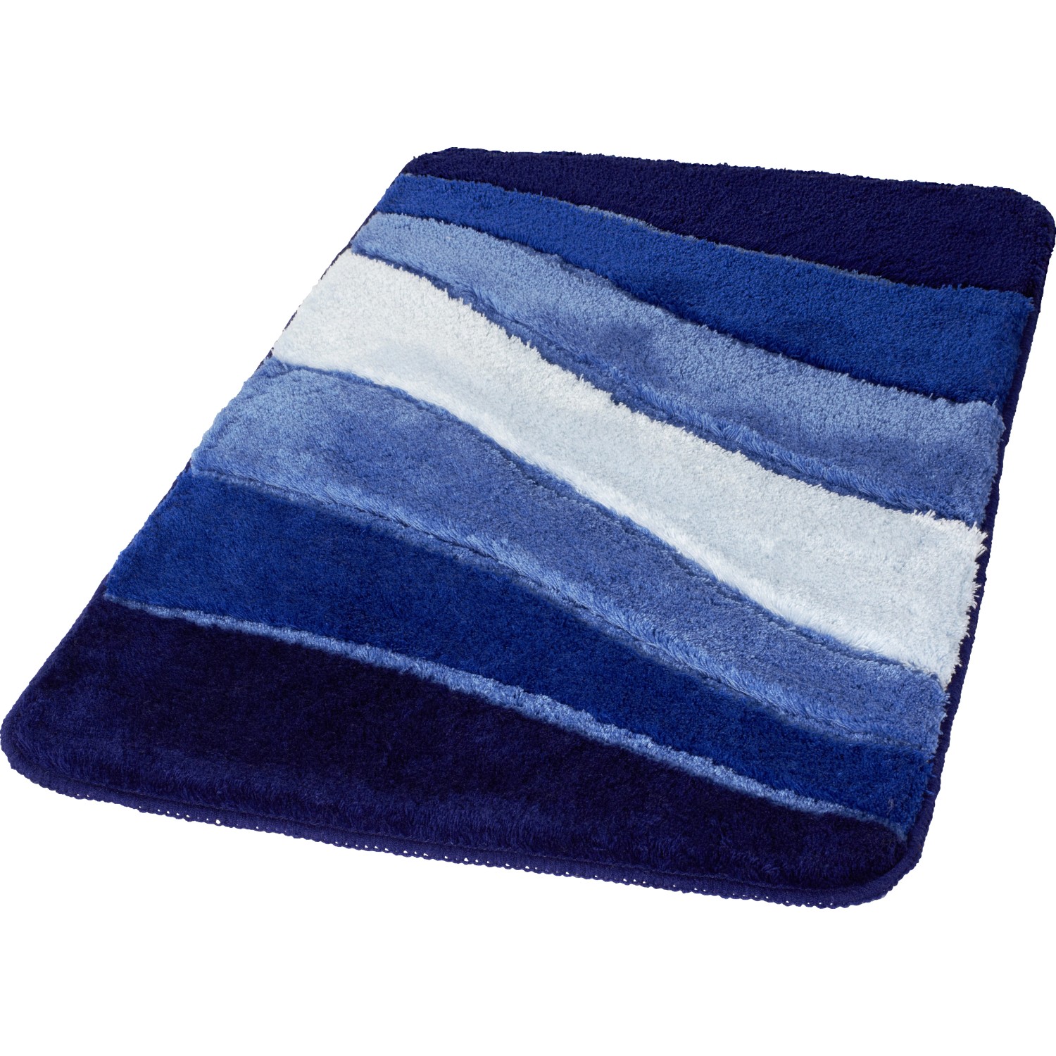 Meusch Badteppich Ocean Royalblau 80 cm x 150 cm kaufen bei OBI