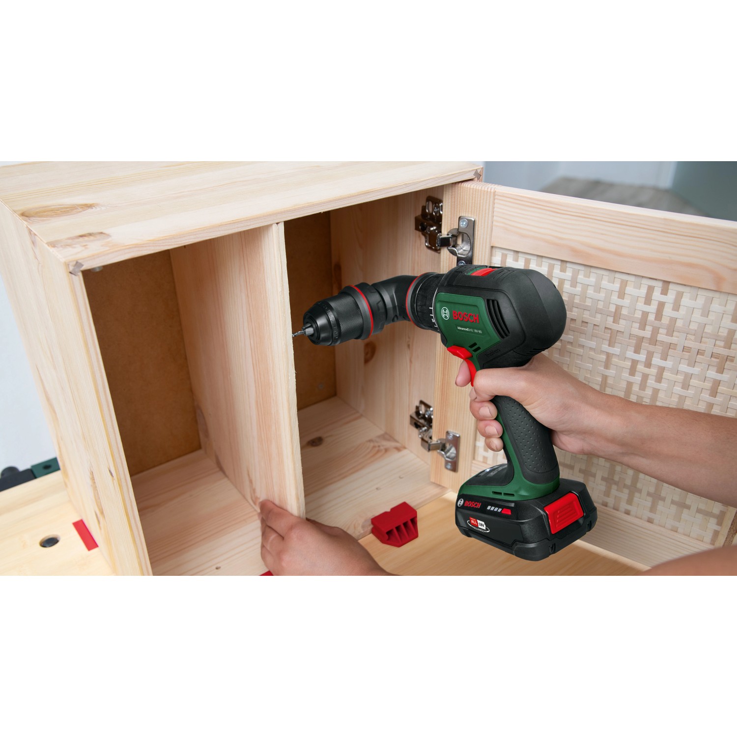 Bosch 18 V Akku-Bohrschrauber Advanced Drill 18 V-80 inkl. 2,5 Ah Akkus ...