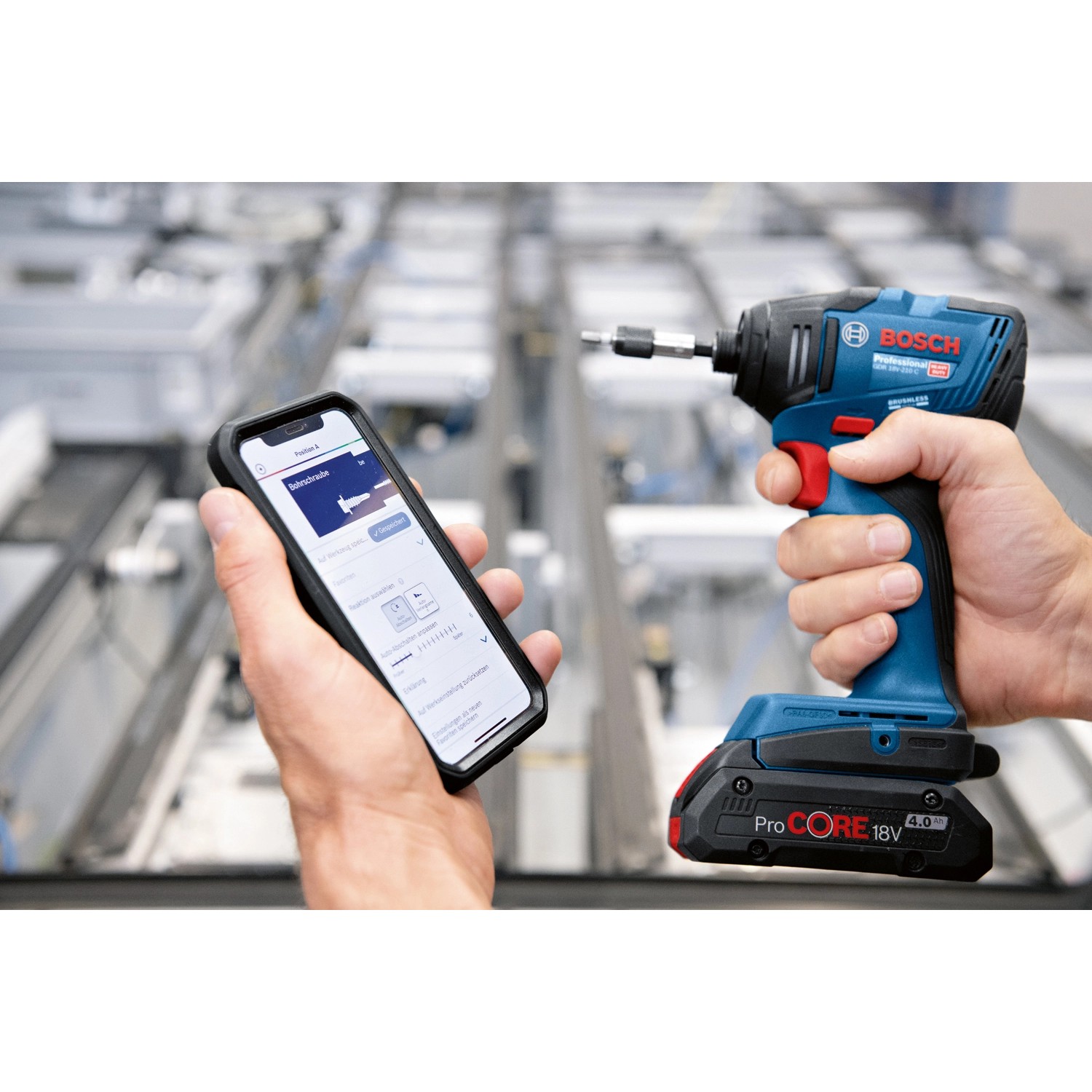 Bosch Professional Combi Kit Gsr 18v 110 C Gdr 18v 210 C Mit 2x5 0ah