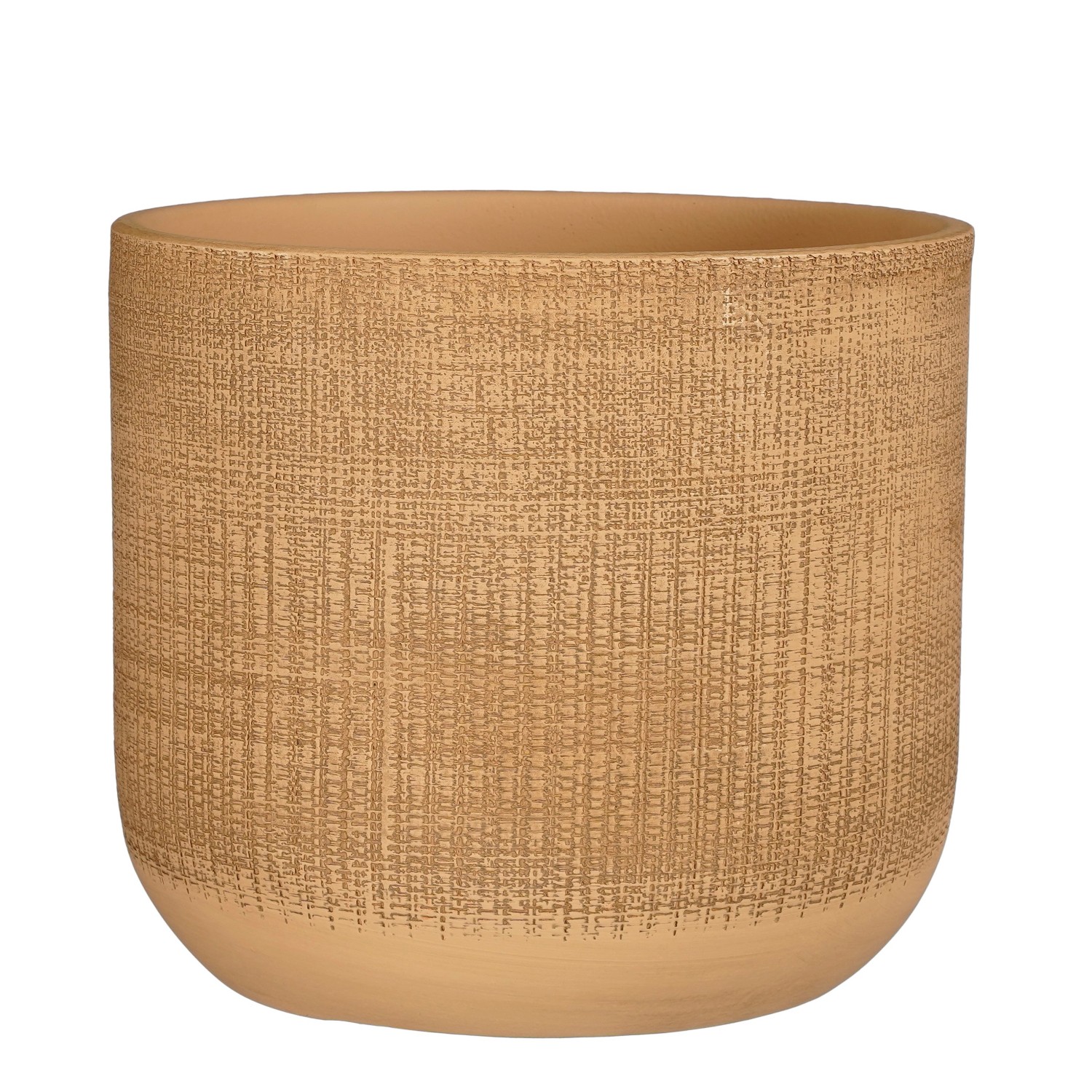 Mica Decorations Übertopf Florian Keramik 22 cm x Ø 24 cm Braun kaufen ...