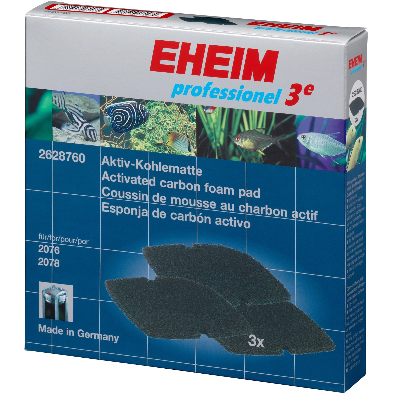 Eheim Aktivkohlematten Professionel 3e für Filter 2076 und 2078 3 Stück kaufen bei OBI