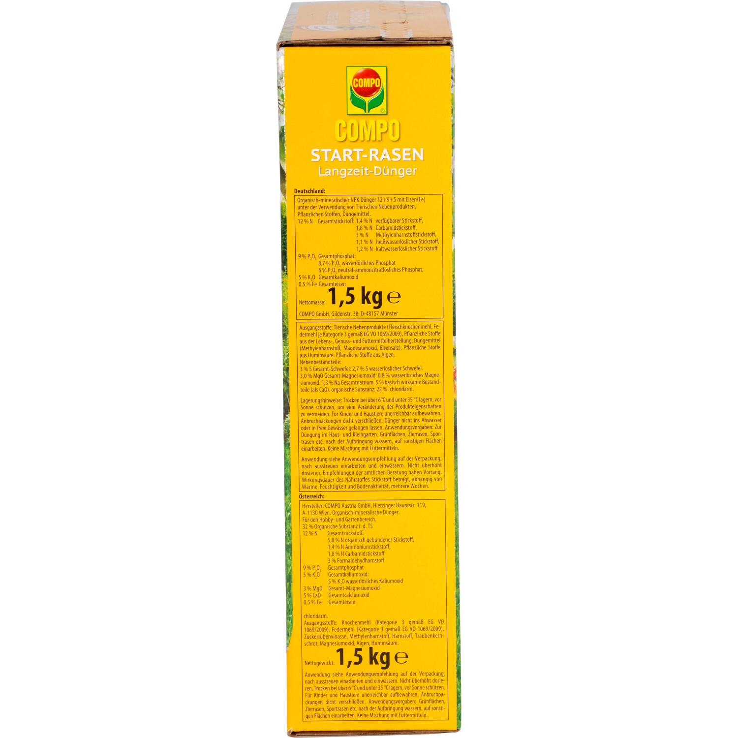 Compo Start-Rasen Langzeit-Dünger 1,5 kg kaufen bei OBI