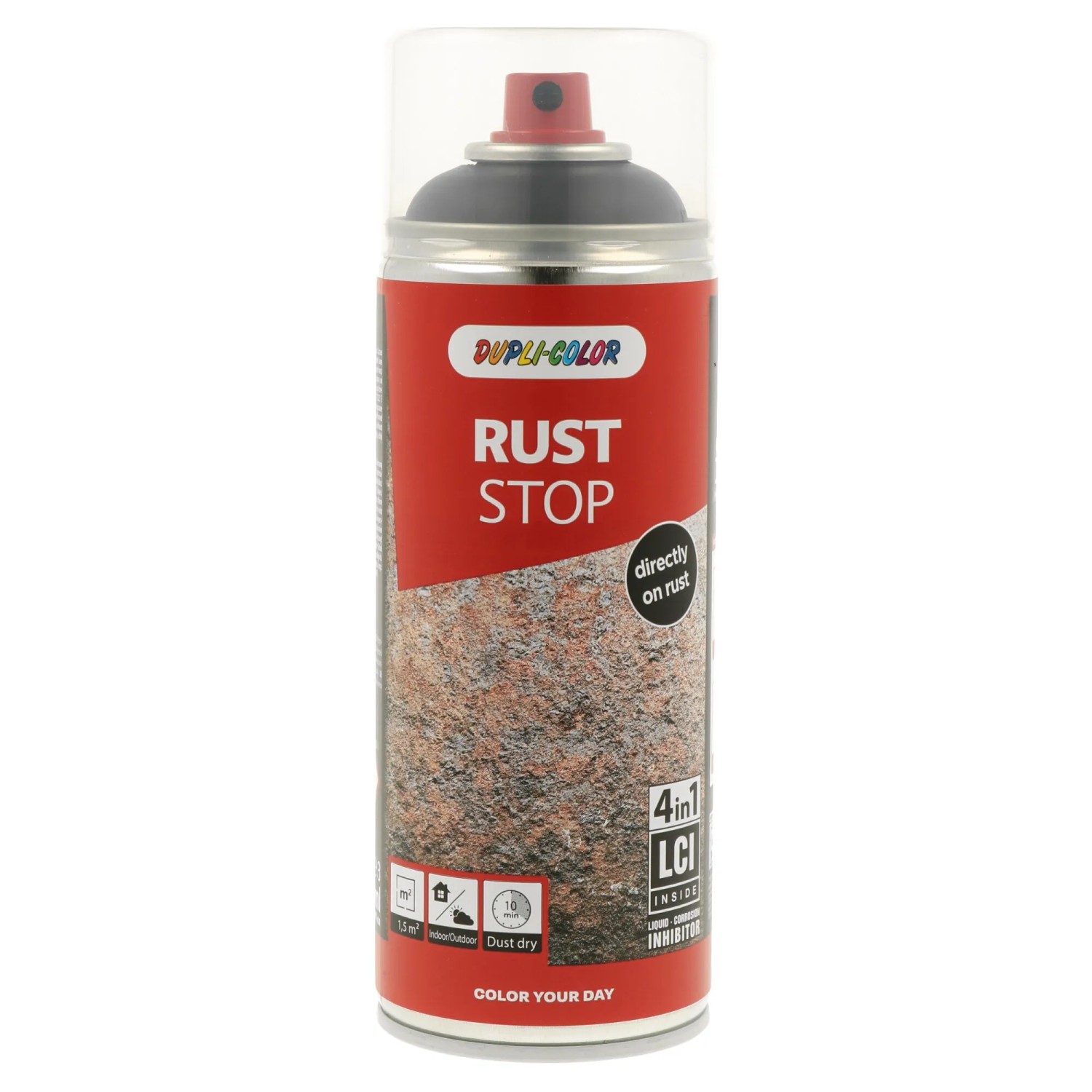 Dupli-Color Metallschutzlack Spray Rust Stop Eisenglimmer Schwarz 400 ...