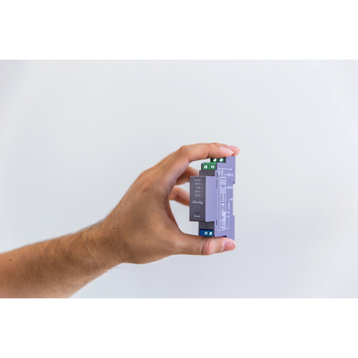 Shelly Relaismodul 2-Kanal 25 A Pro 2 Grau kaufen bei OBI