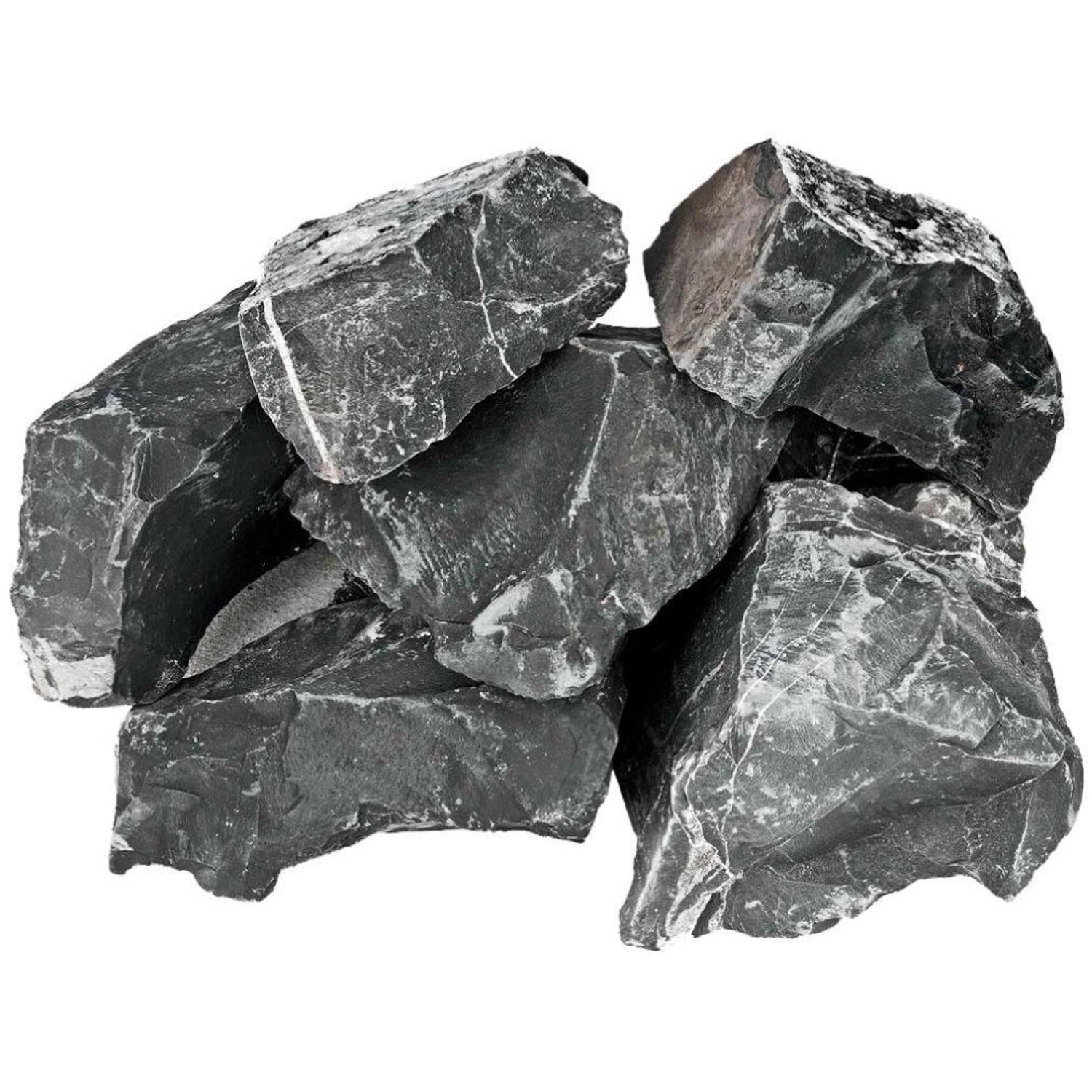 Kalkstein Nero Imperial Schwarz 30 mm - 60 mm 25 kg kaufen bei OBI