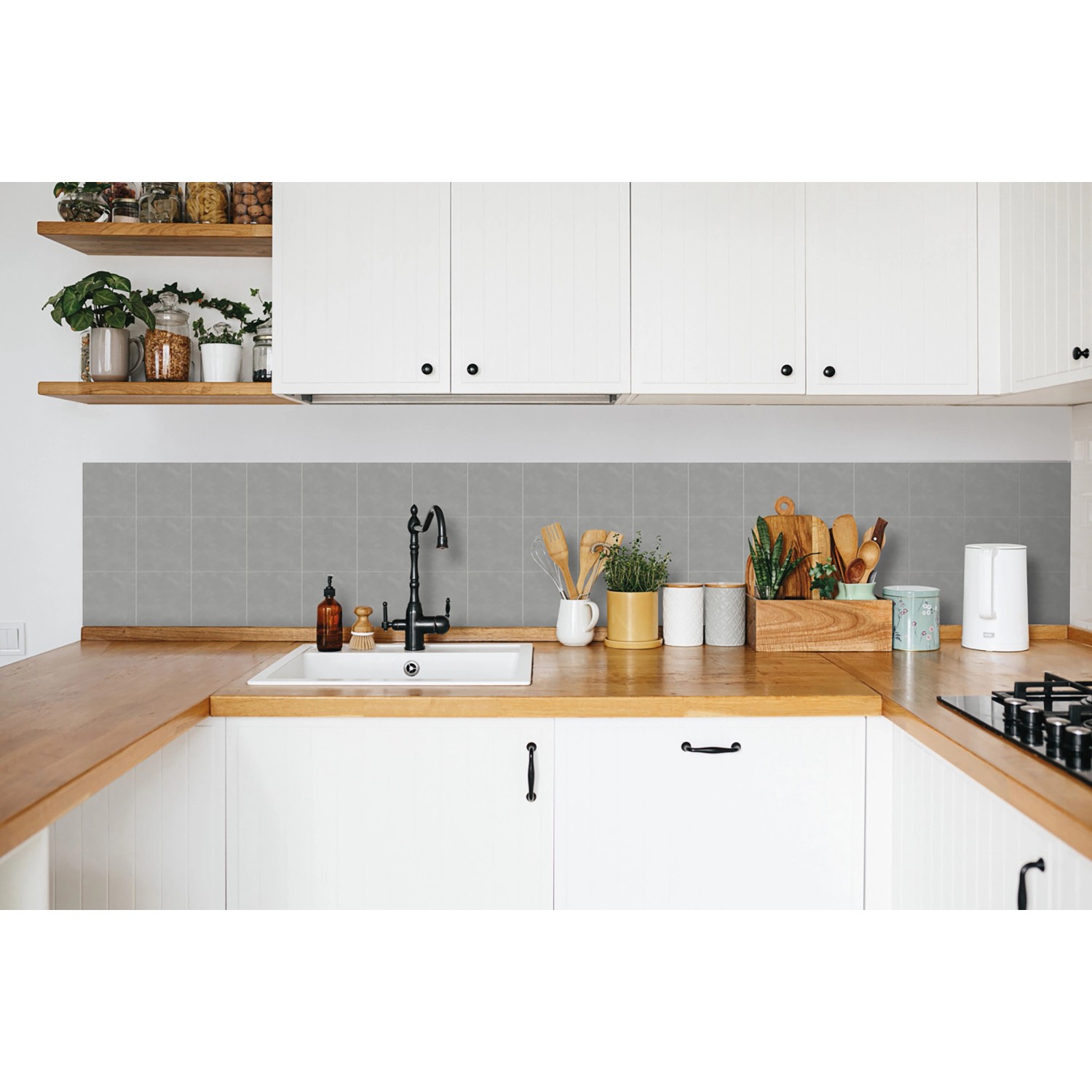 d-c-fix Wandfliesen Wall Tiles 6er-Set 15 cm x 15 cm Light Grey kaufen ...