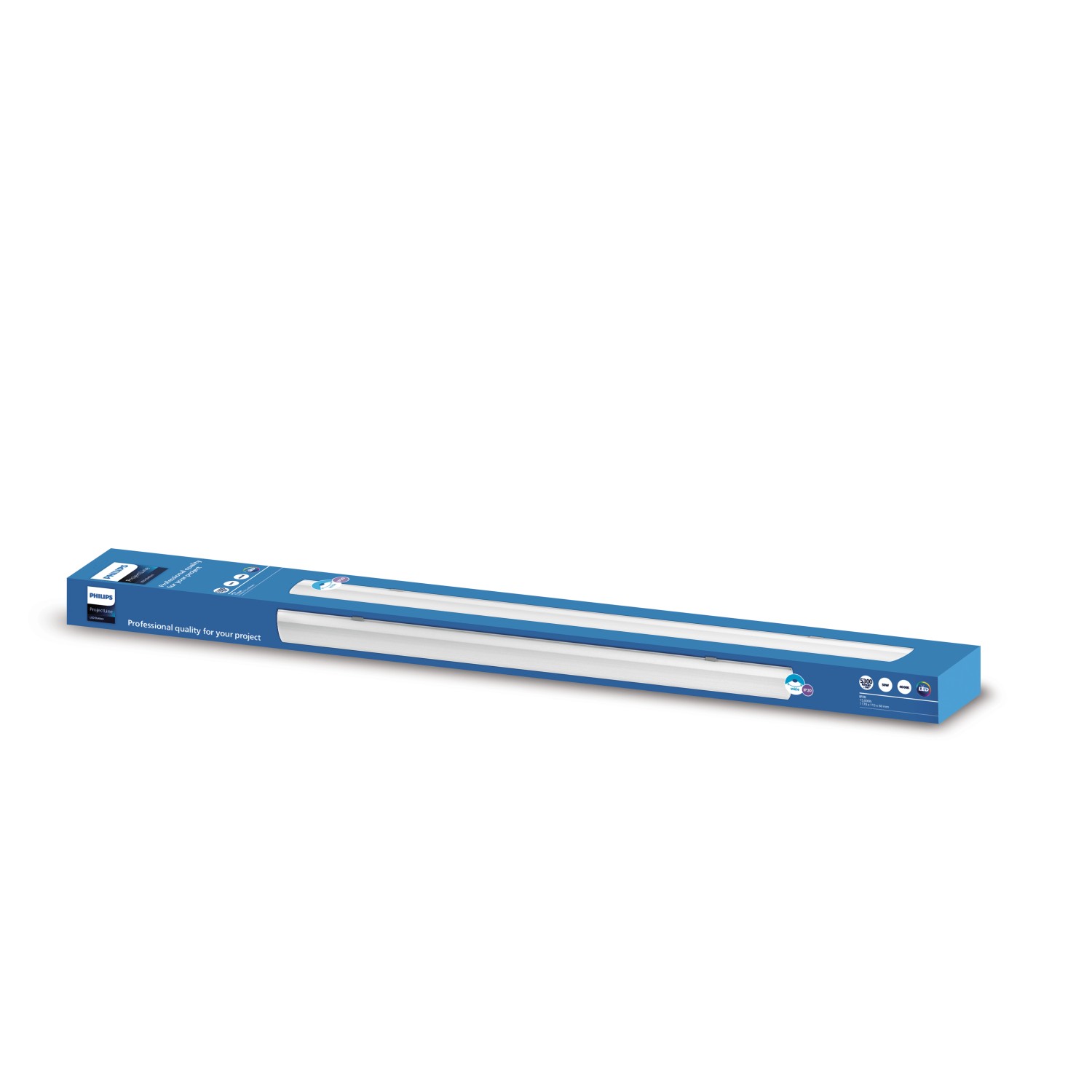 Philips LED-Batten-Leuchte Projectline 50 W 5.300 lm 120 cm Weiß kaufen ...