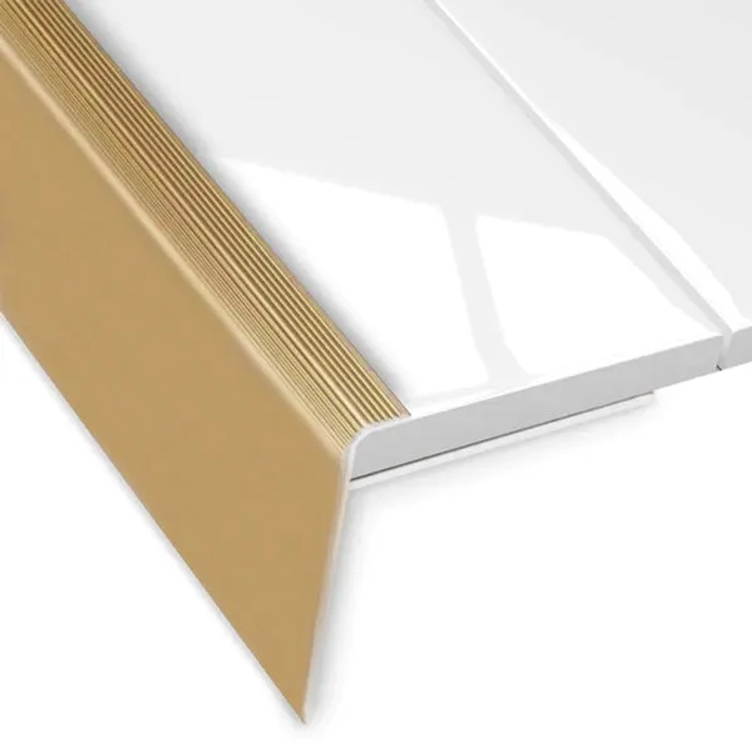 KARAT Stufenkantenprofil Form F Gold 50 x 53 x 900 mm kaufen bei OBI