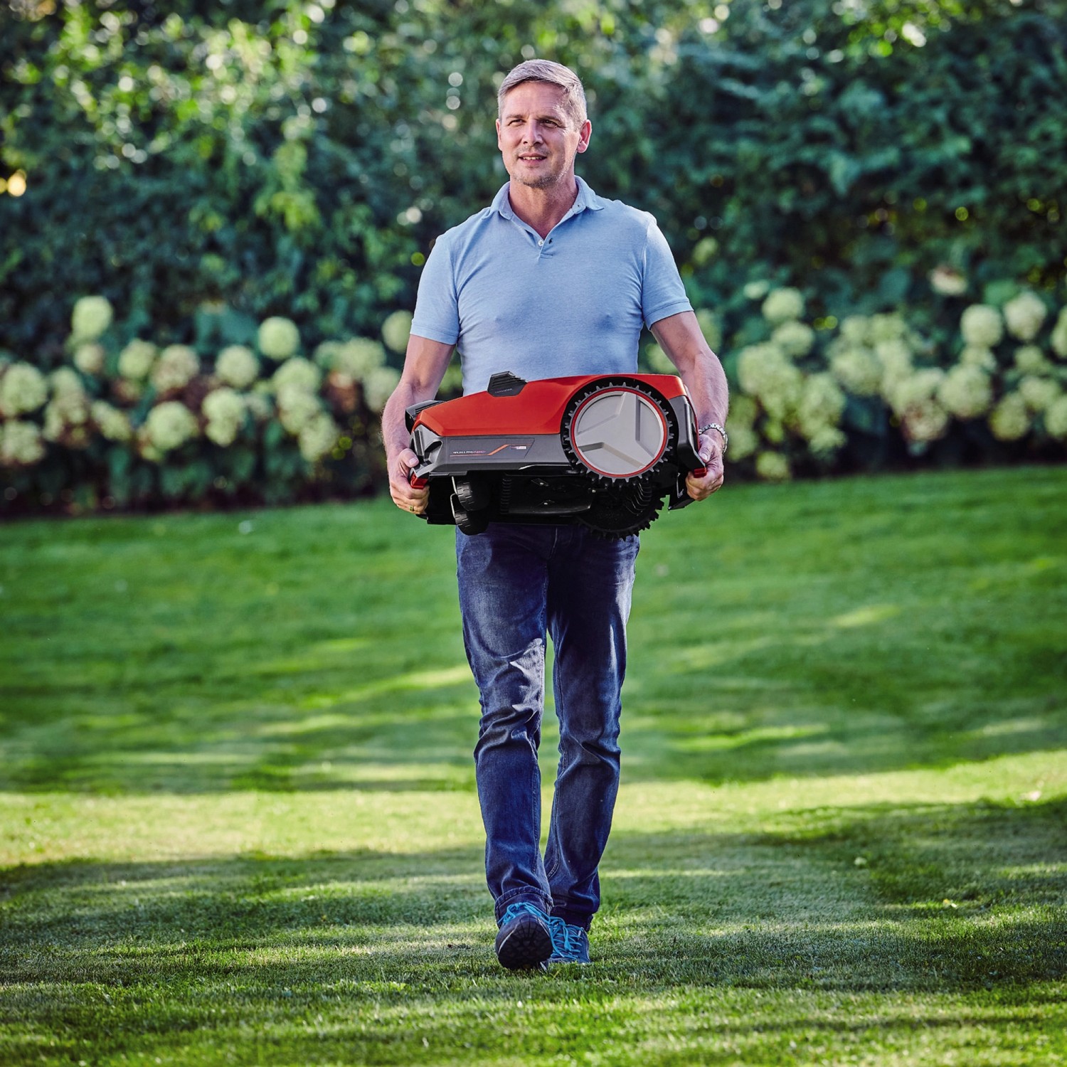 Einhell Power X-Change Mähroboter Freelexo Cam 350 bei OBI