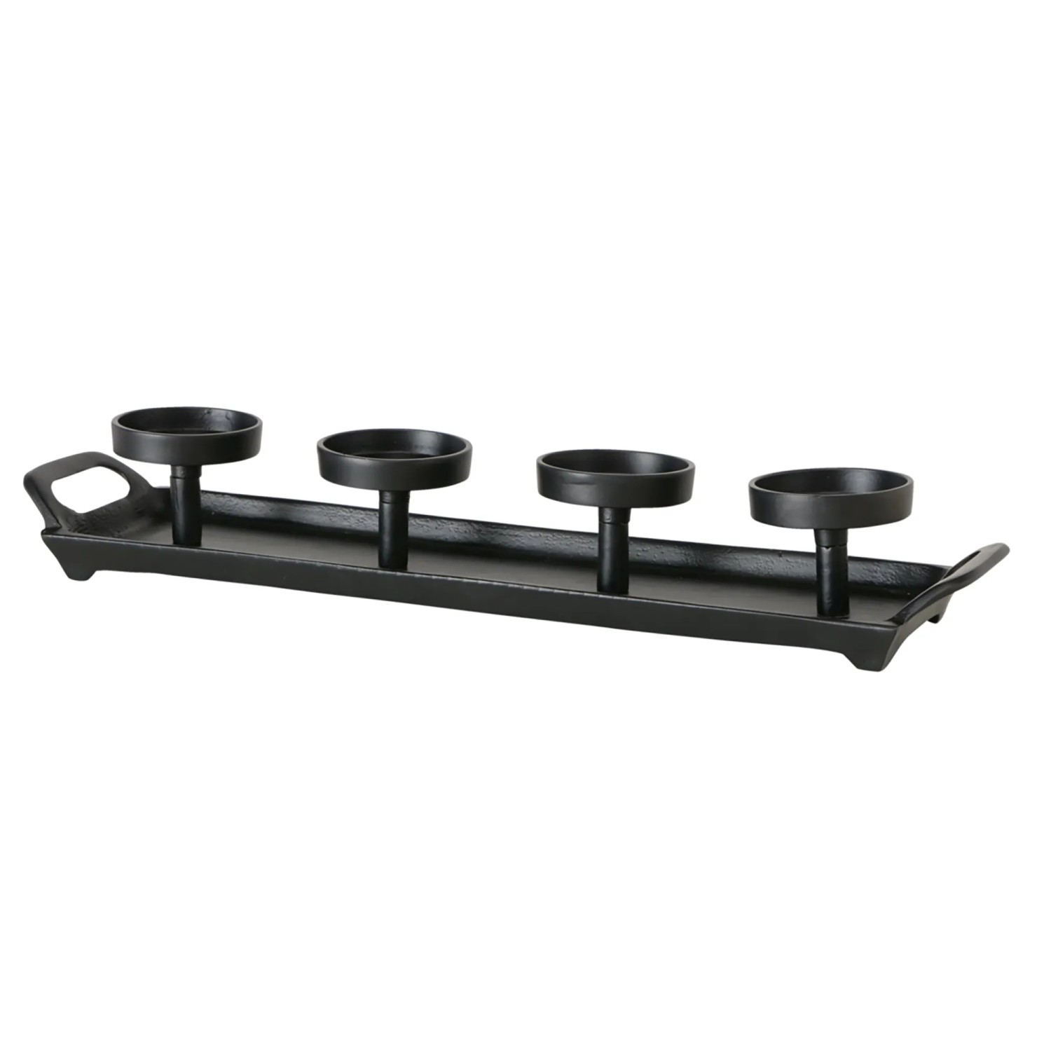 Boltze Kerzenhalter Aigna Schwarz Rechteck 50 cm x 13 cm x 8 cm kaufen ...