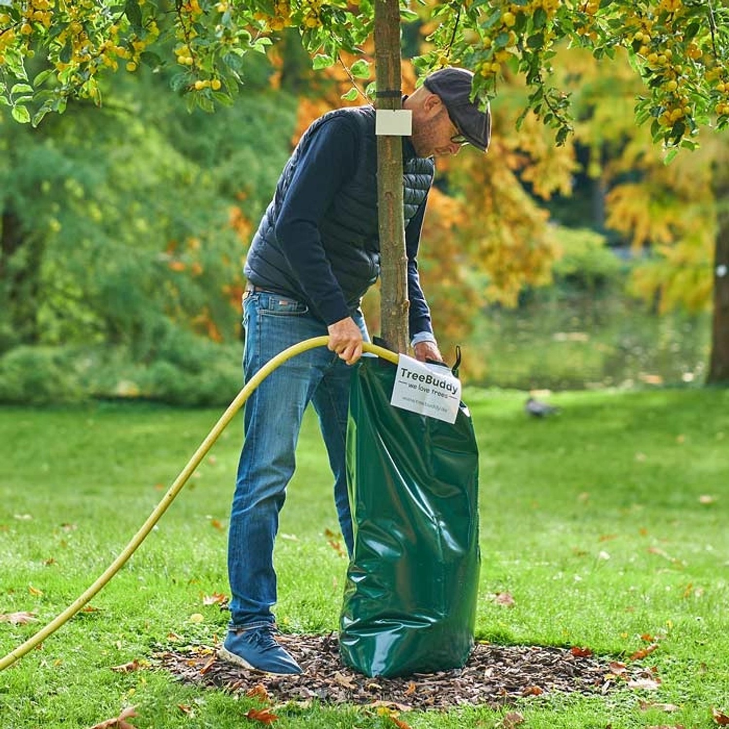 TreeBuddy Premium Baumbewässerungssack 100l 5er Set Langzeitbewässerung Bäume bis 12h kaufen bei OBI