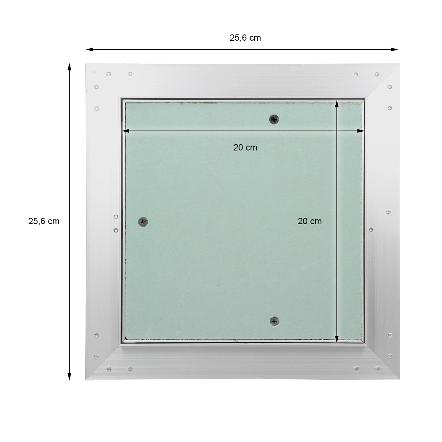 ECD Germany Revisionsklappe Revisionstür GK-Einlage 200x200 mm ...