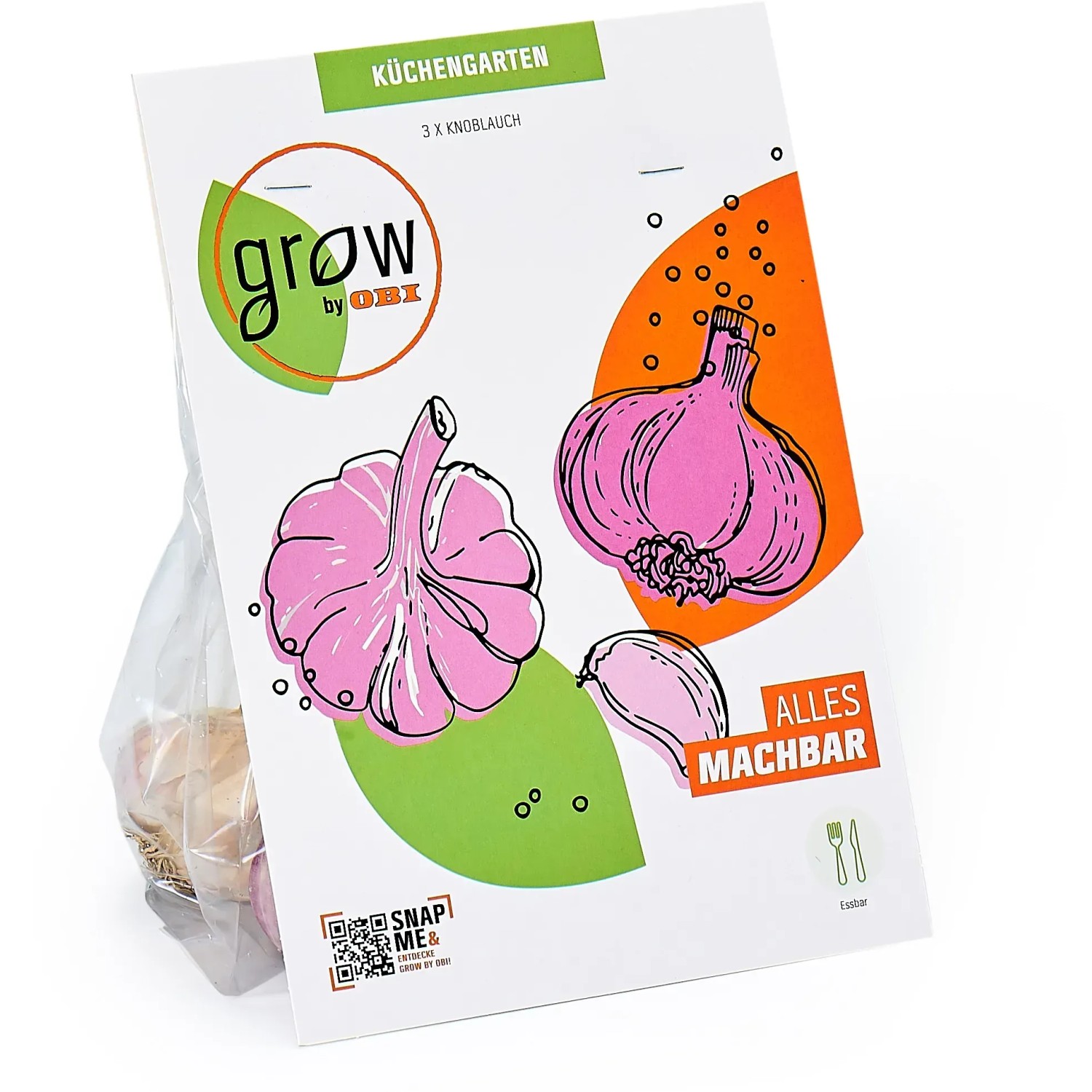 GROW by OBI Küchen Garten Knoblauch "Morado" Violett kaufen bei OBI