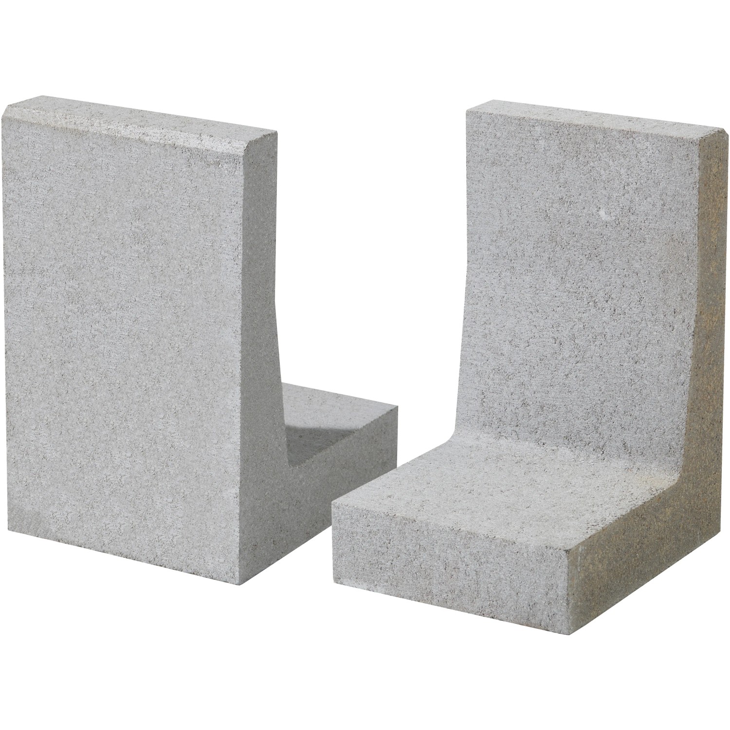 Kann Winkelstein Vero Silbergrau 30 cm x 25 cm x 40 cm kaufen bei OBI