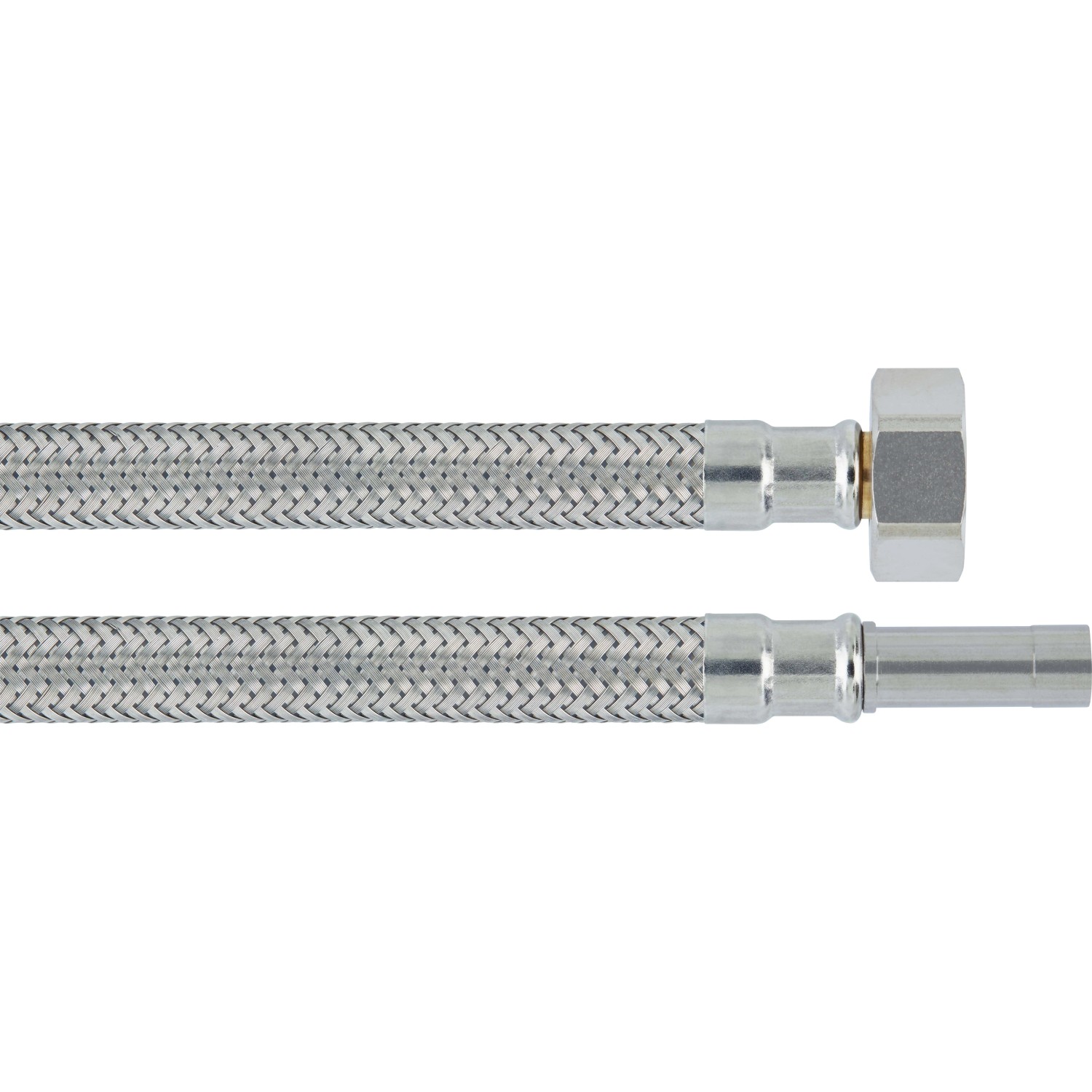 Flex Verbindungsschlauch Wasserhahn Anschluss G 1/2 x 10 mm x 500 mm ...