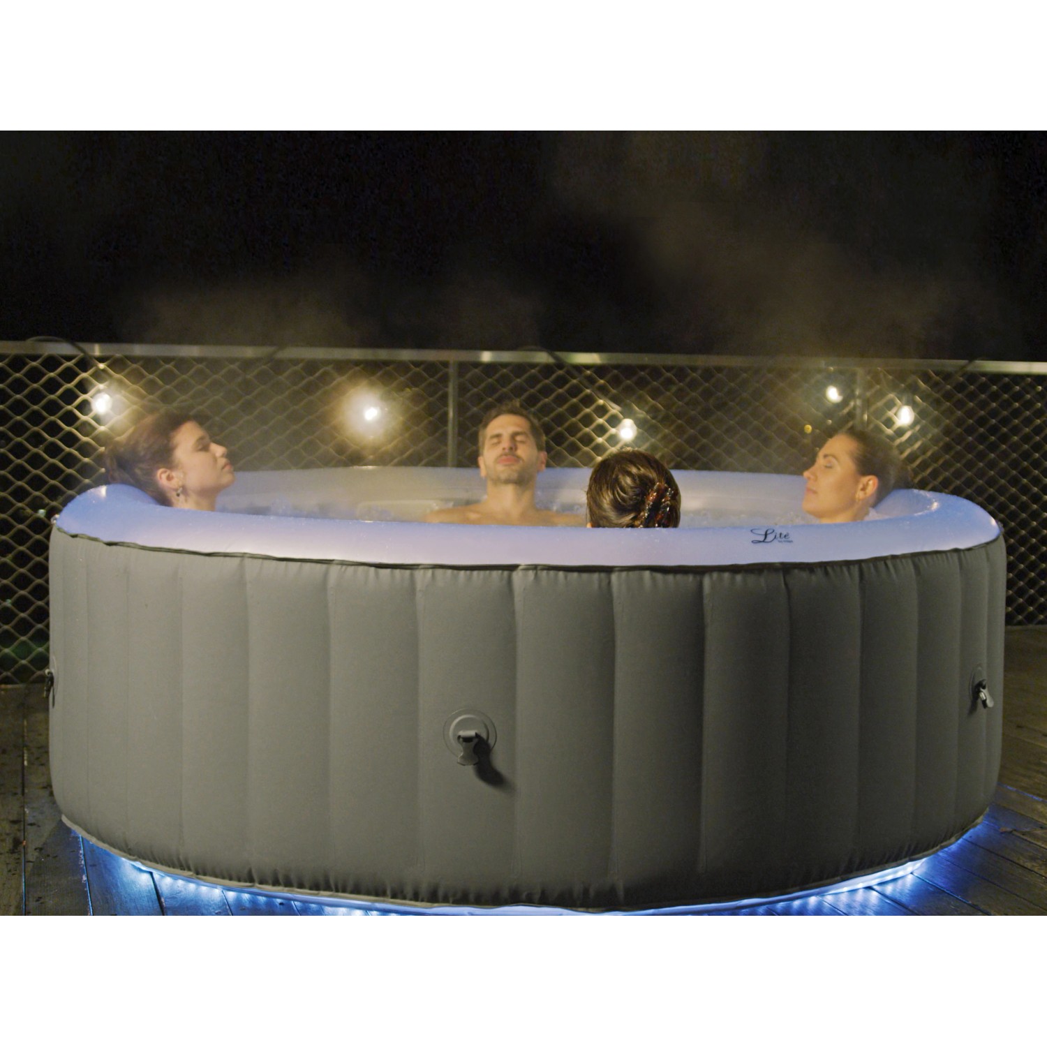 MSpa Lite Whirlpool mit Hydromassage Glow AirJet kaufen bei OBI