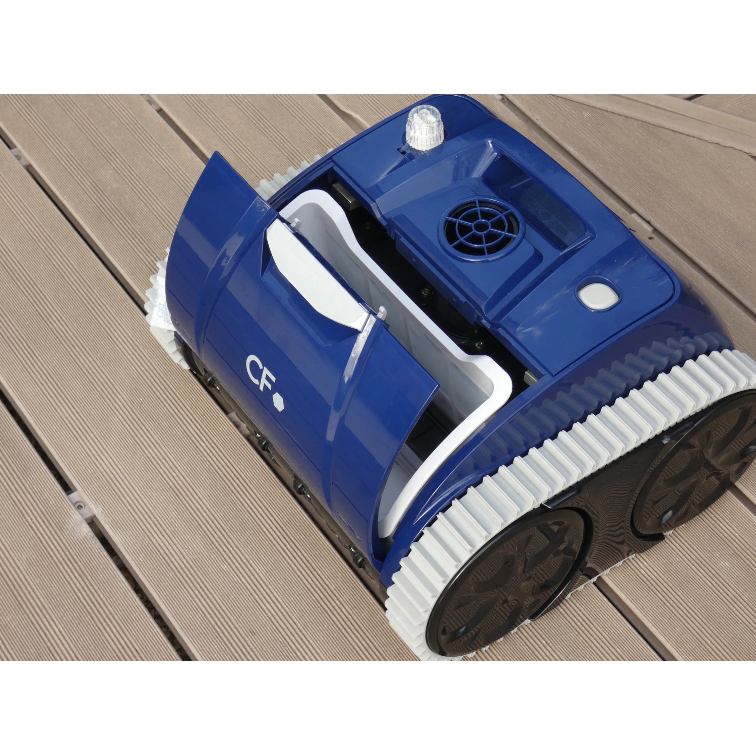 CF Poolroboter CF200CL mit Lithium-Ionen-Akku Blau-Schwarz kaufen bei OBI