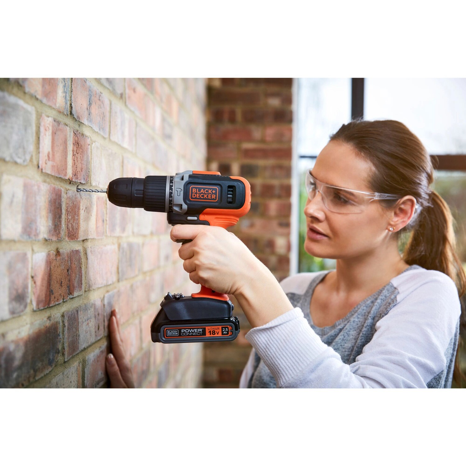 Black+Decker Akku-Schlagbohrschrauber BCD003 mit 2-Gang 18V kaufen bei OBI