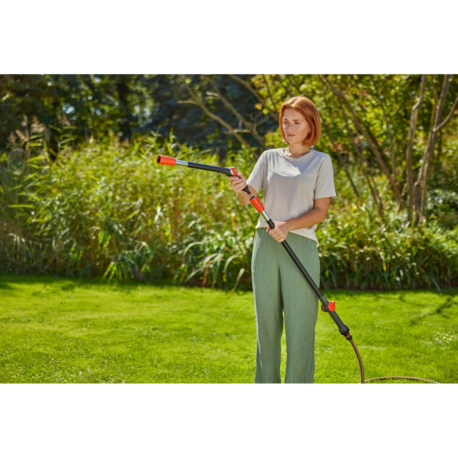 Gardena Cleansystem Stiel Flex Anthrazit kaufen bei OBI
