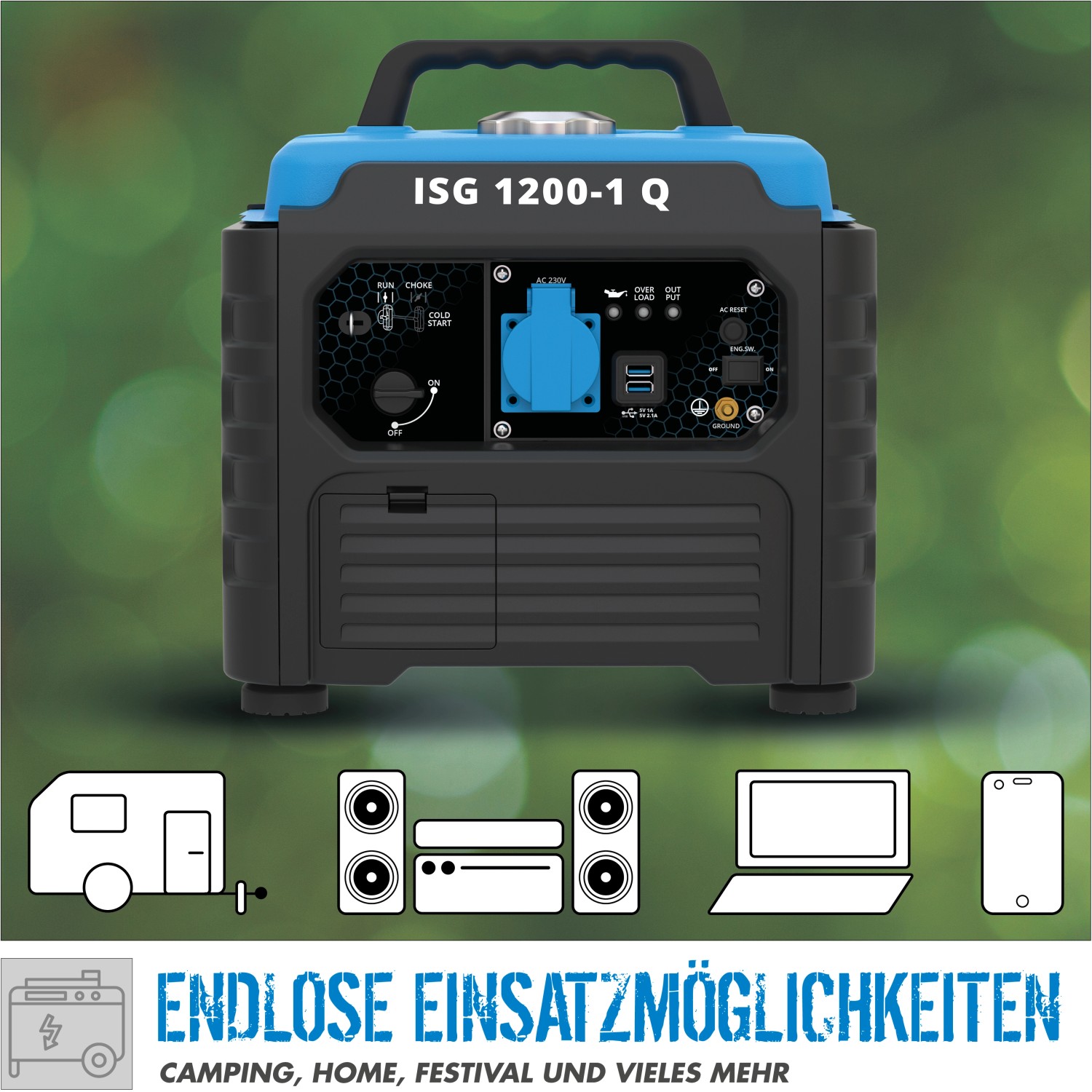 Güde Inverter Stromerzeuger ISG 1200-1 Q Benzin kaufen bei OBI