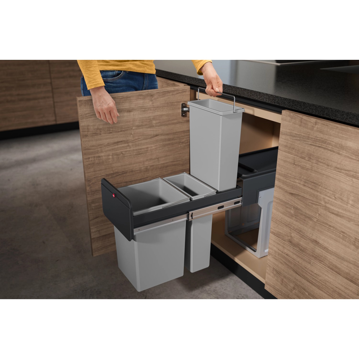 Schãne Hailo Mã¼lleimer Einbau Ebenbild