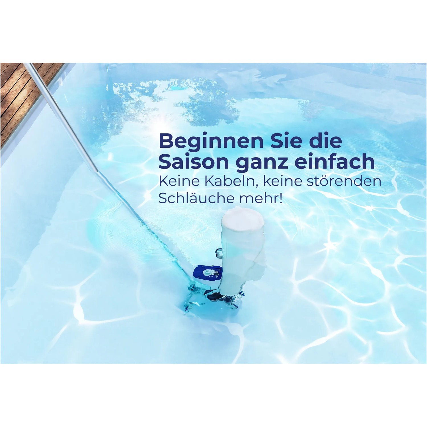 Gre Akku-Poolsauger 5.000 mAh Weiß kaufen bei OBI