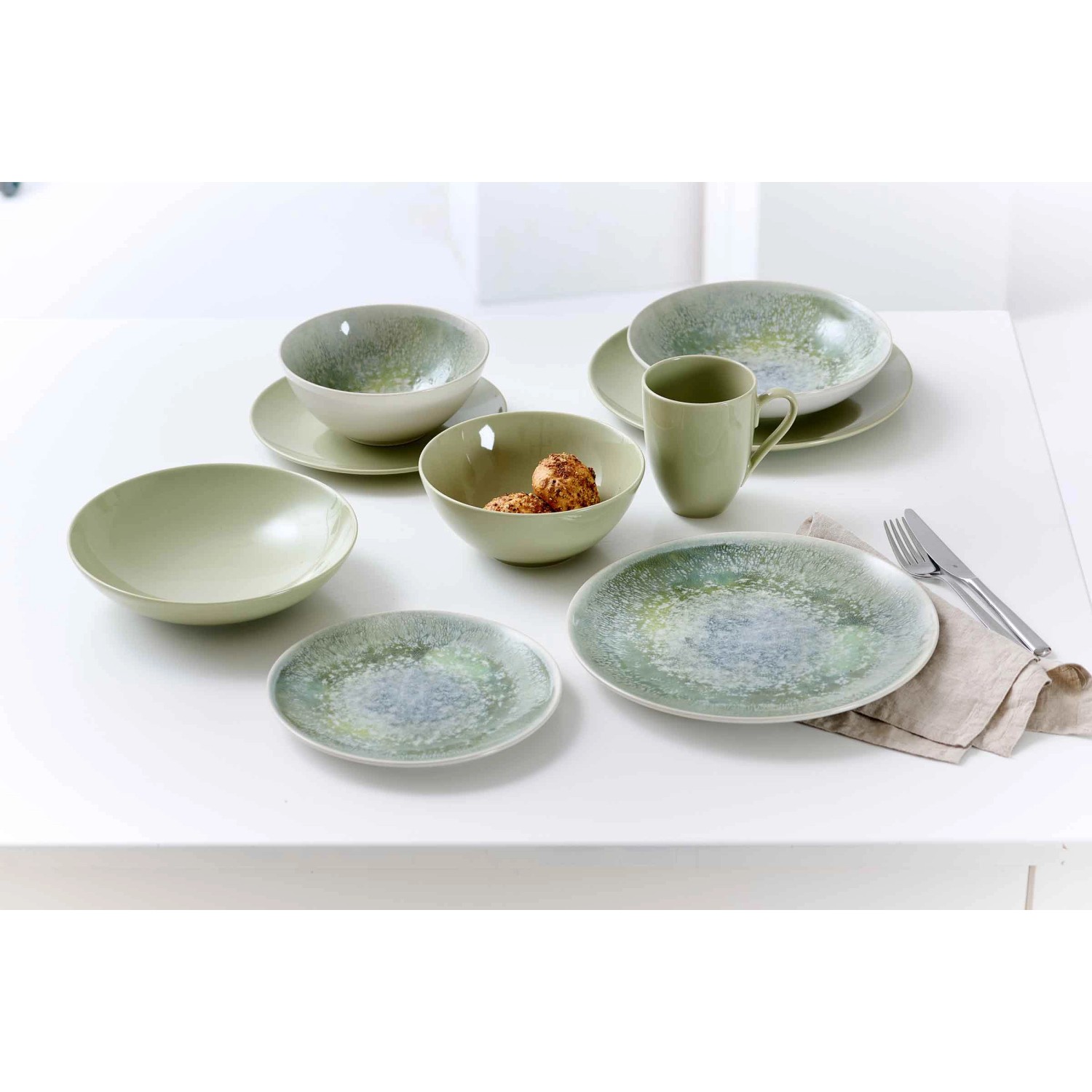 Ritzenhoff & Breker Cecina Speiseteller 26 cm 6er Set Jade kaufen bei OBI