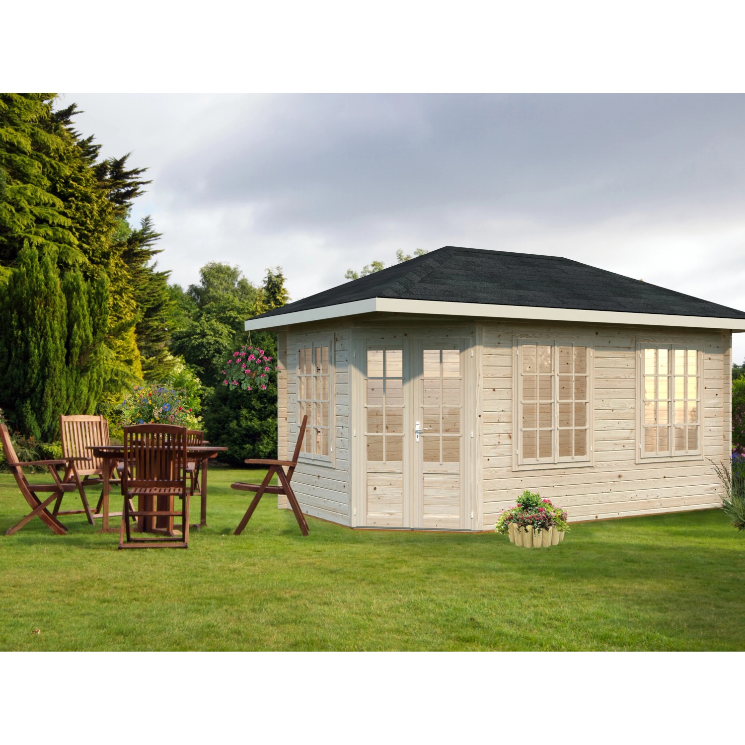Palmako Holz-Pavilon Melanie 11,5 m² kaufen bei OBI