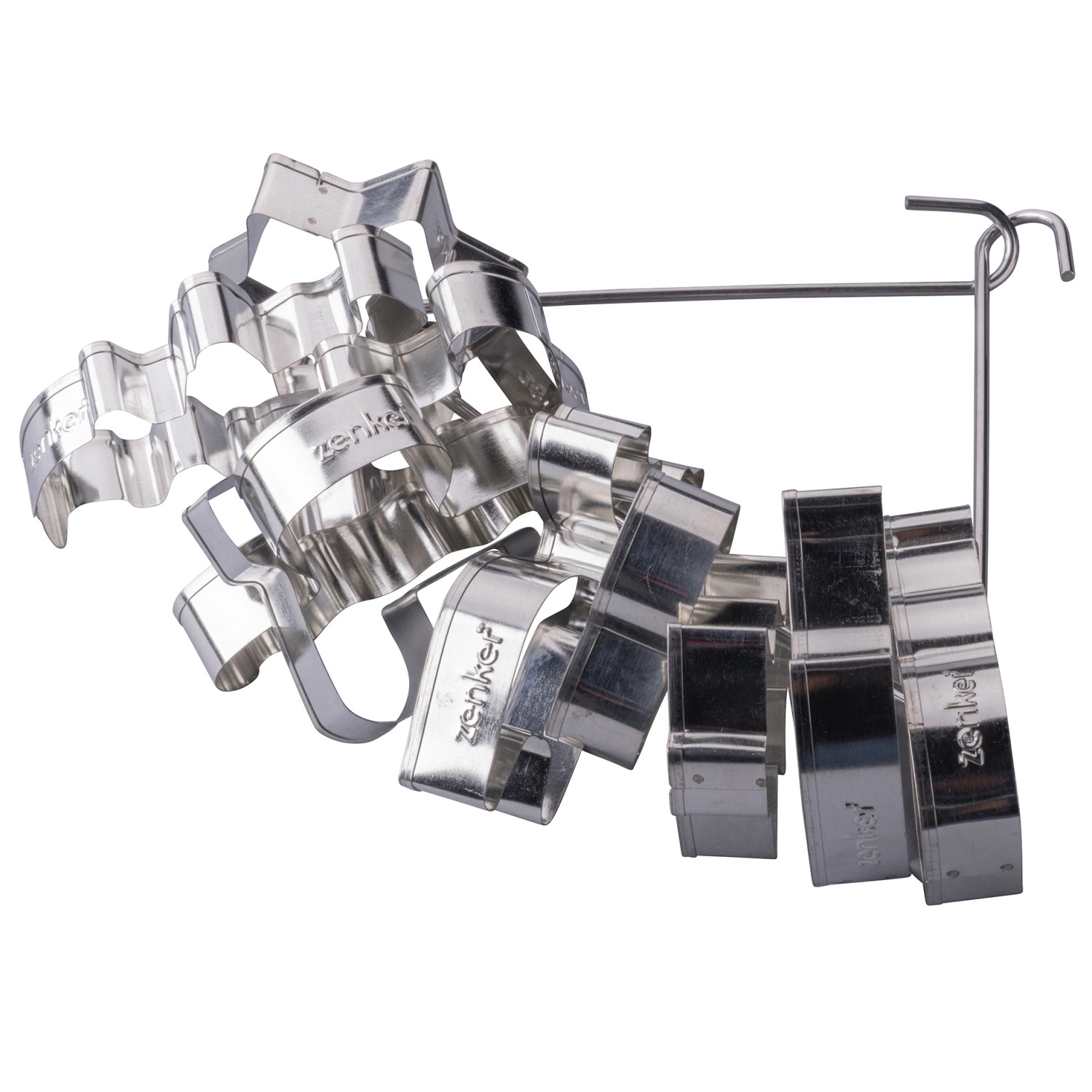 Zenker Ausstecher-Set auf Drahtbügel Silber 10-teilig kaufen bei OBI